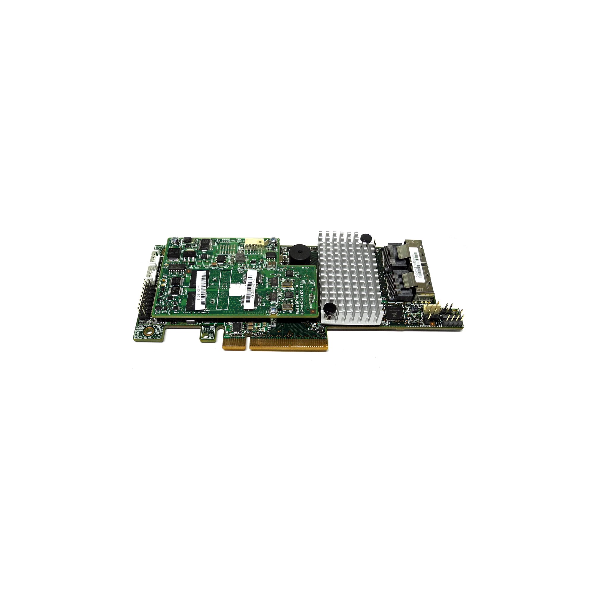 LSI MR SAS 9266-8i Dual-Port 6Gb PCIe x8 SAS/SATA RAID Controller L3-25413-16B