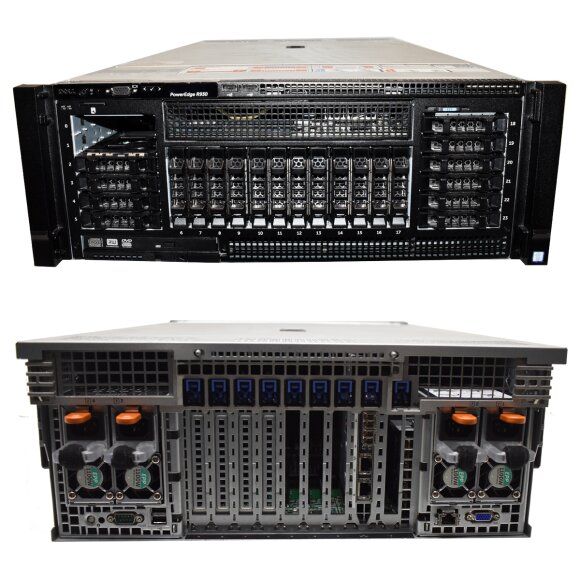 Dell PowerEdge R930 Server 4 x E7-4820 V3 10-Core 0 RAM PERC H730p 24x ...