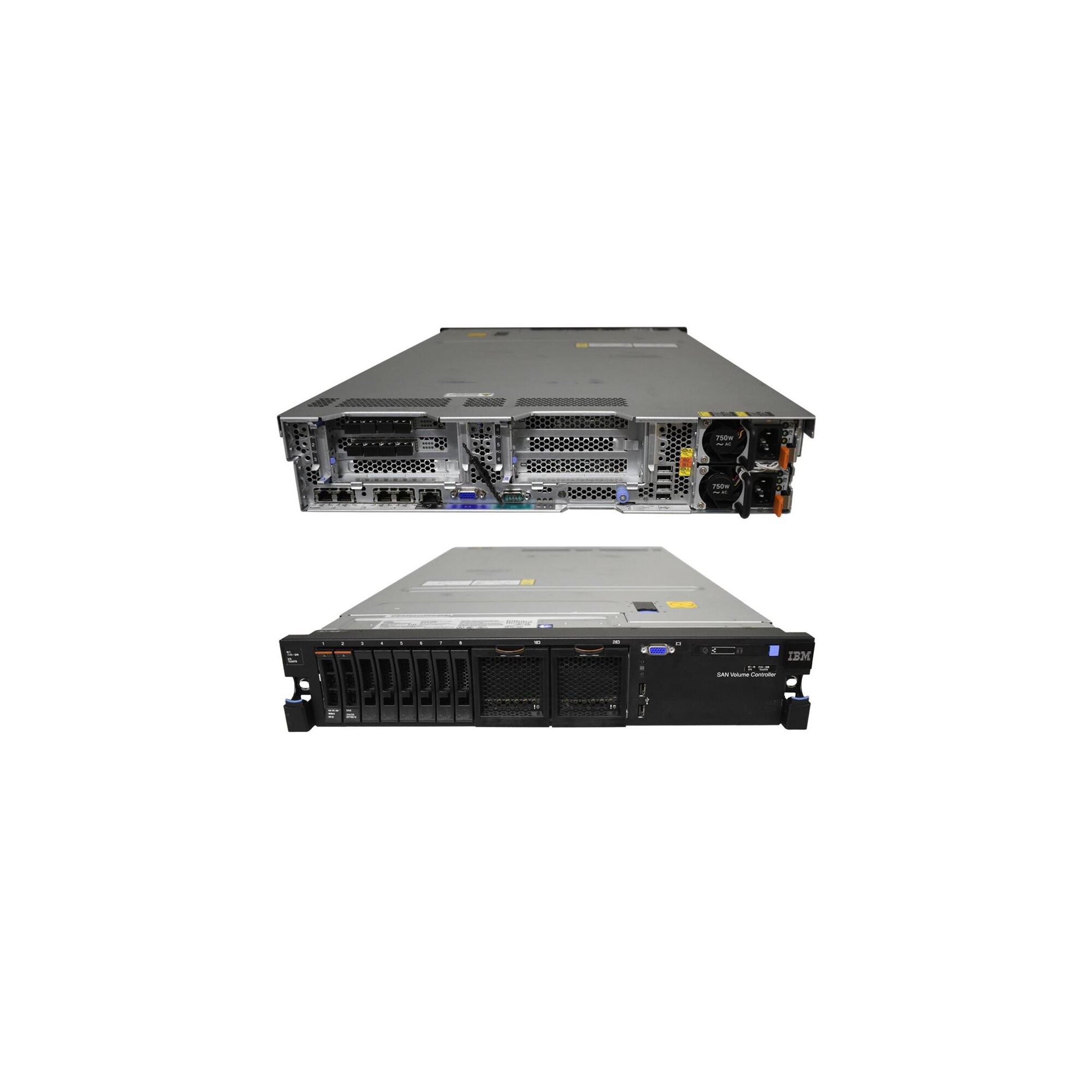 IBM System Storage SAN Volume Controller 1 x Xeon E5-2650 v2 2.60 GHz 8 ...