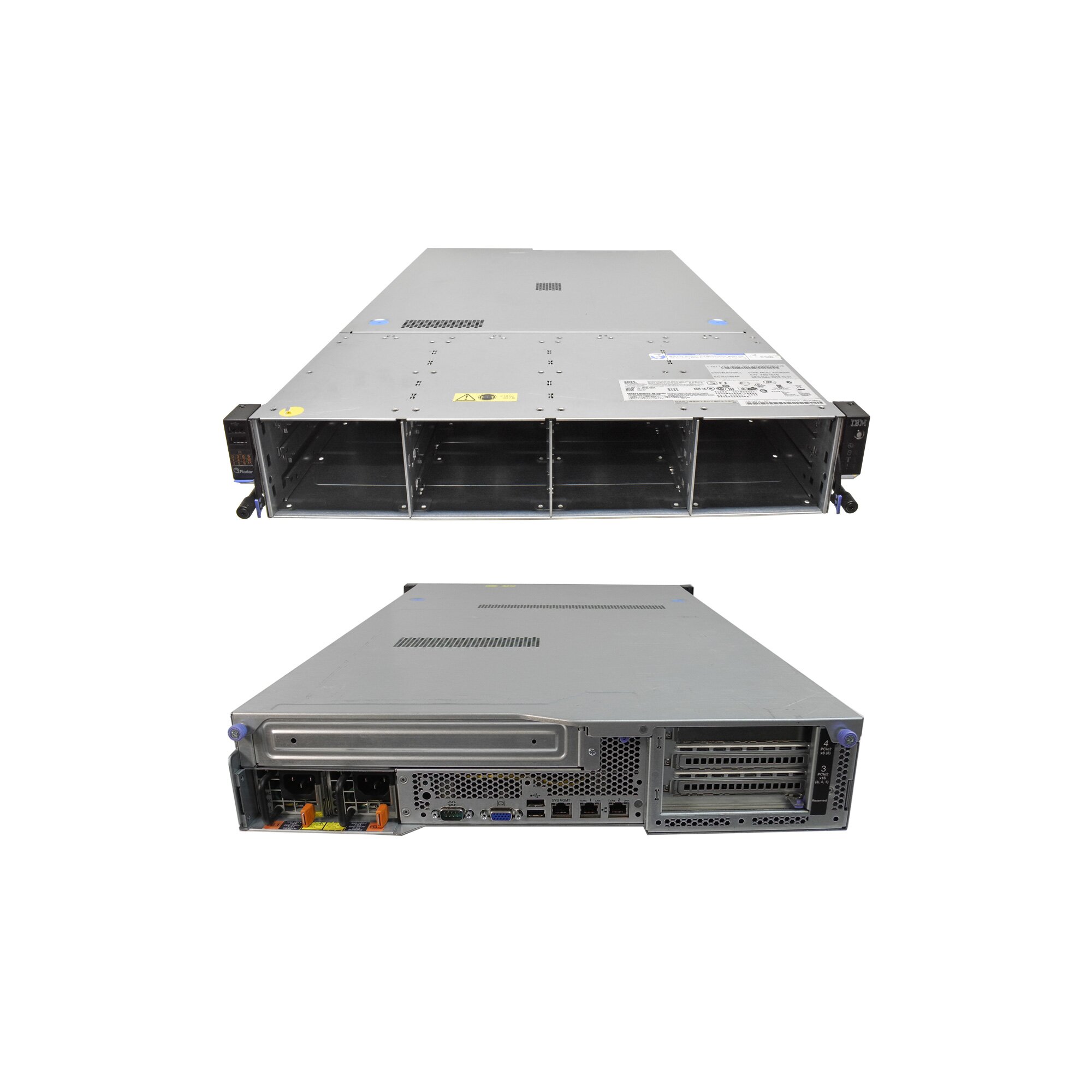 IBM QRadar xx28 G2 2x E5-2680 v2 10C 2.8GHz 64GB DDR3 12Bay LFF M5210 ...