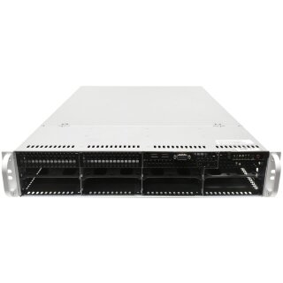 Supermicro CSE-825 2U Rack Server H8DME-2 2x AMD 2382 2.60GHz 4C 32GB PC2 8x LFF 3,5 Backplane ...