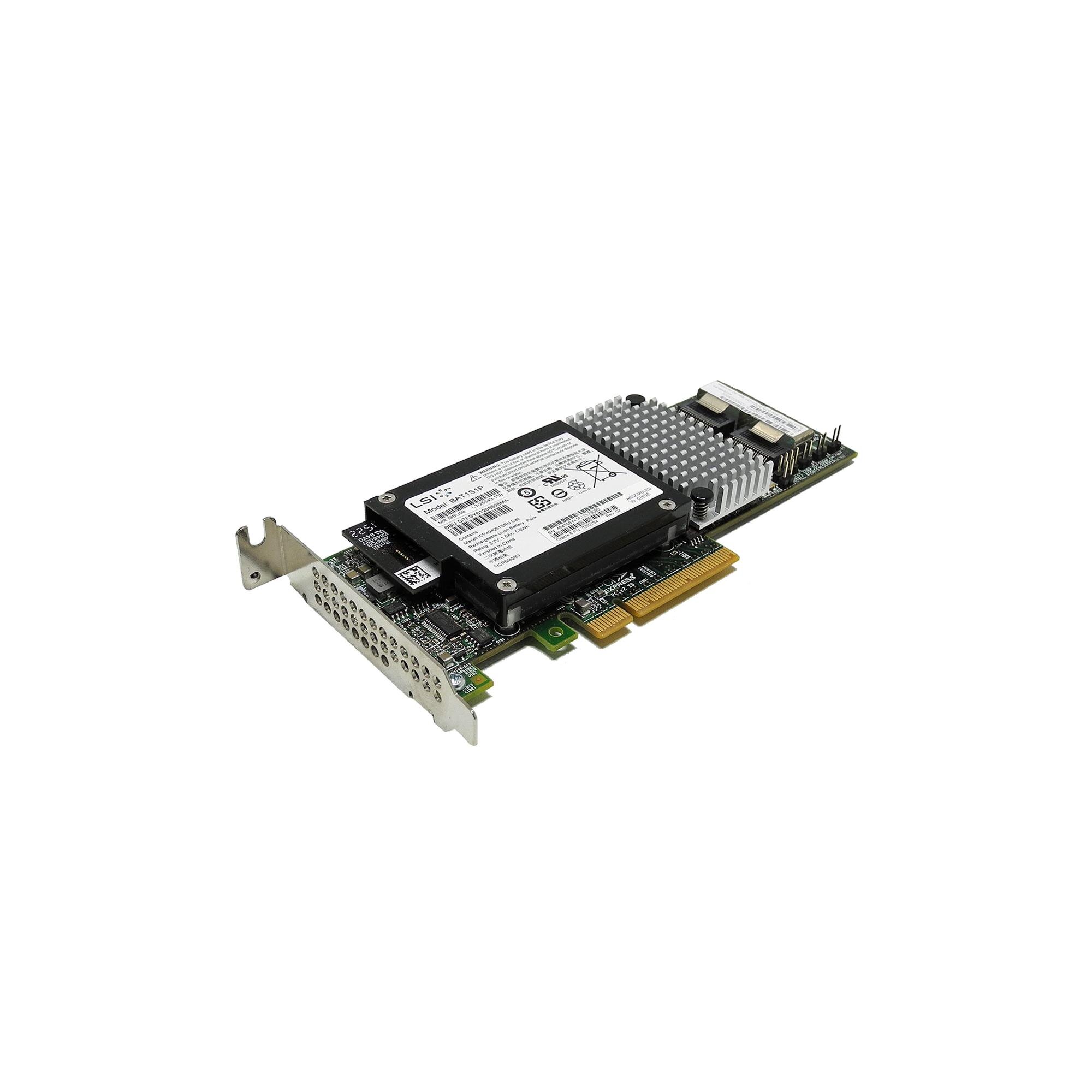 IBM LSI MR SAS 9271-8i 8-Port 6 Gb/s PCIe x8 RAID Controller +BBU - Piospartslap