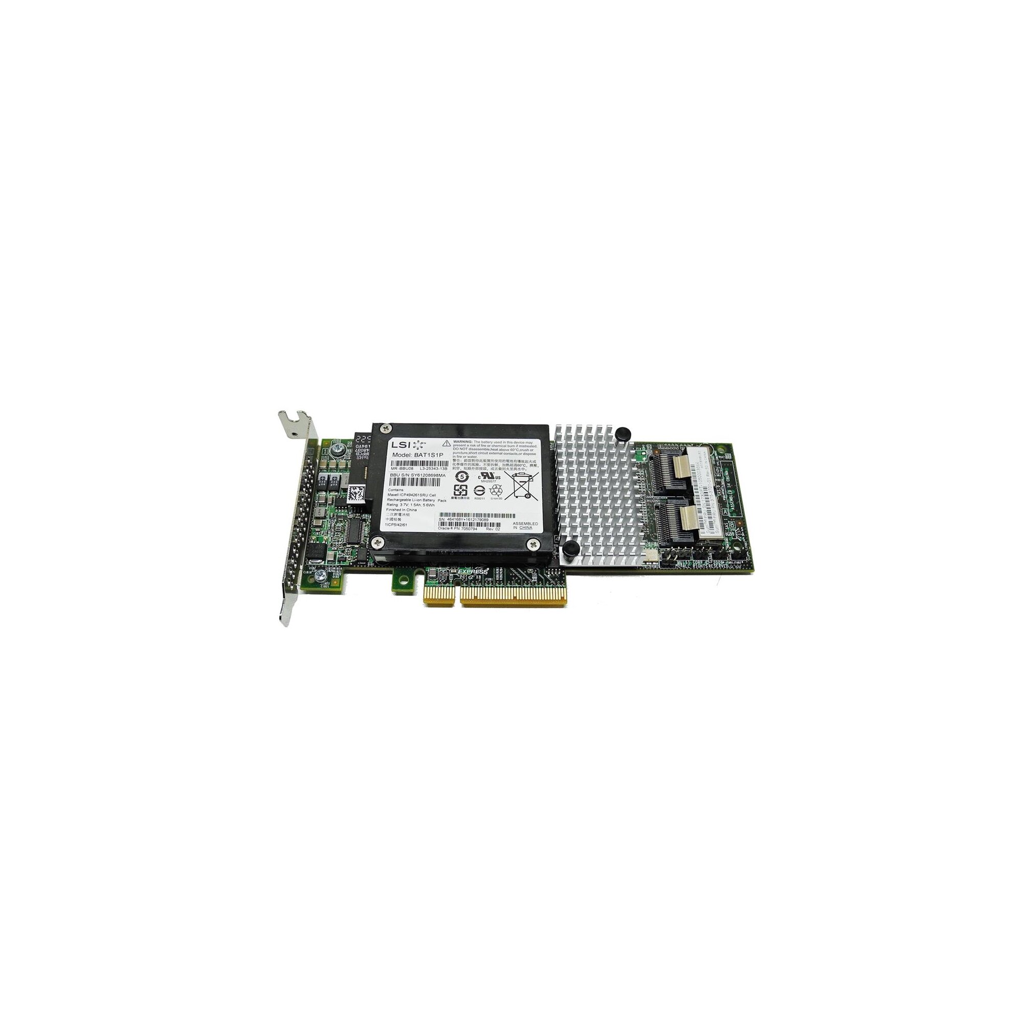 IBM LSI MR SAS 9271-8i 8-Port 6 Gb/s PCIe x8 RAID Controller +BBU - Piospartslap