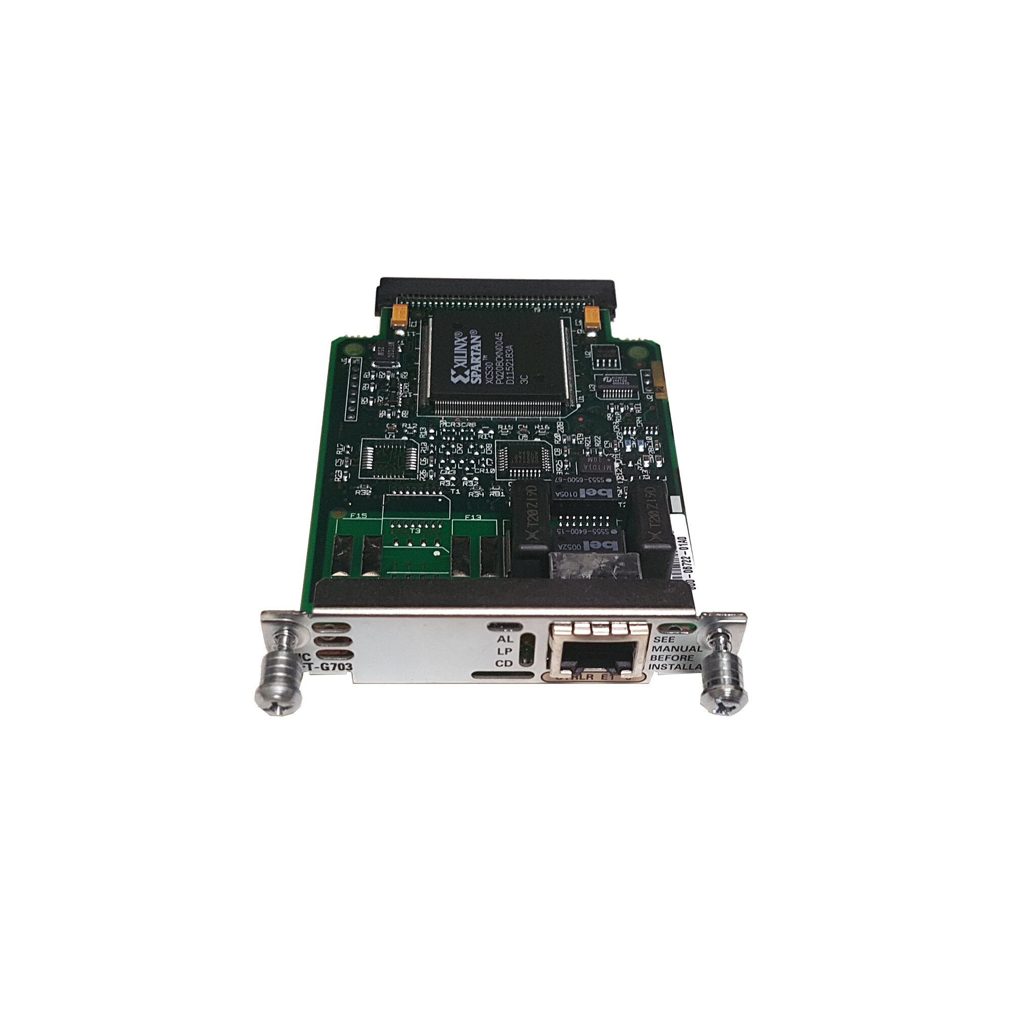 Cisco VWIC-1MFT-G703 1-Port Multiflex Voice/WAN Interface Card 800 ...