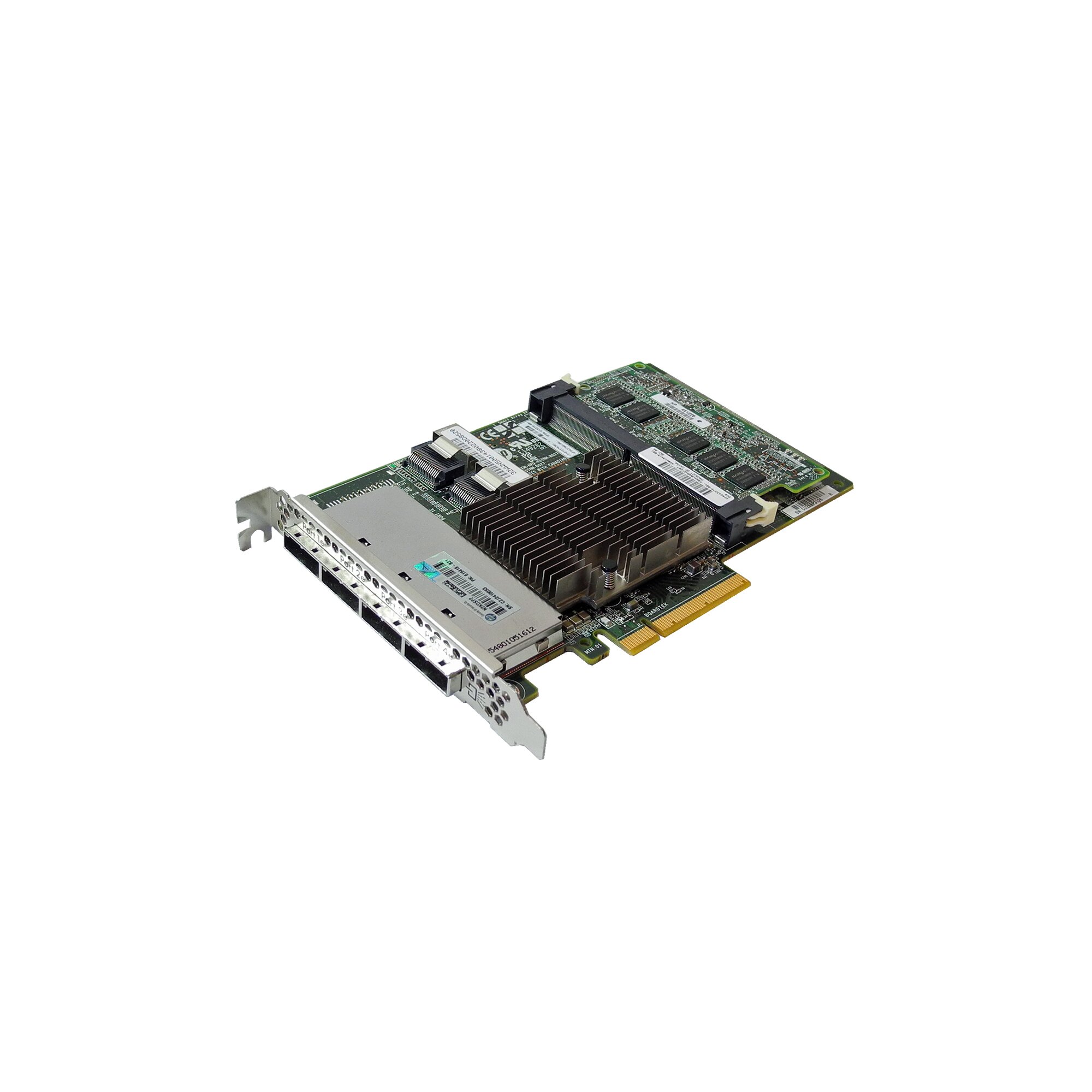 HP Smart Array P822 SAS RAID Controller 6Gb PCIe x8 1GB FBWC 643379-001 ...