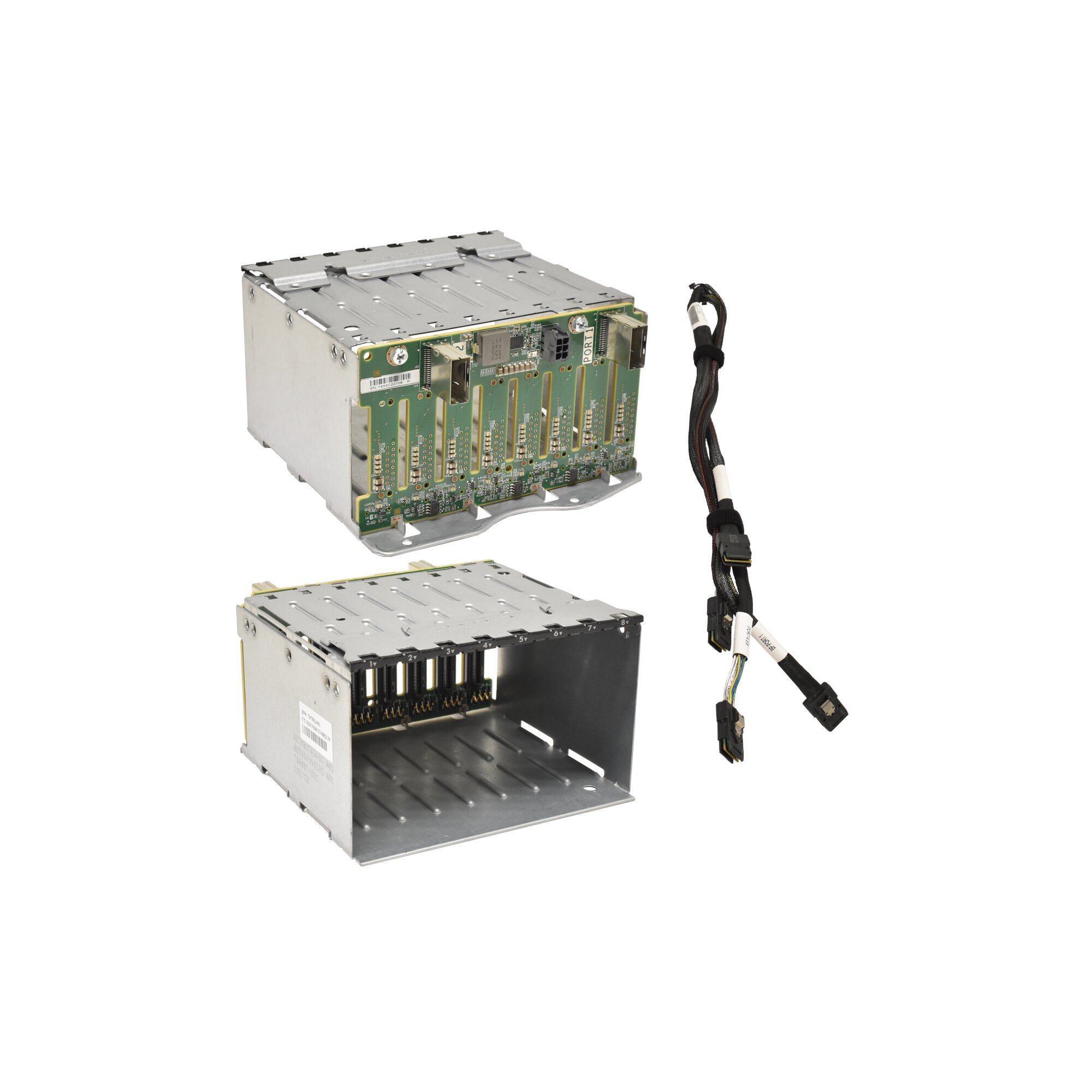 HP Drive Cage SAS 8x SFF Backplane ProLiant G9 729820-001 747592-001 ...