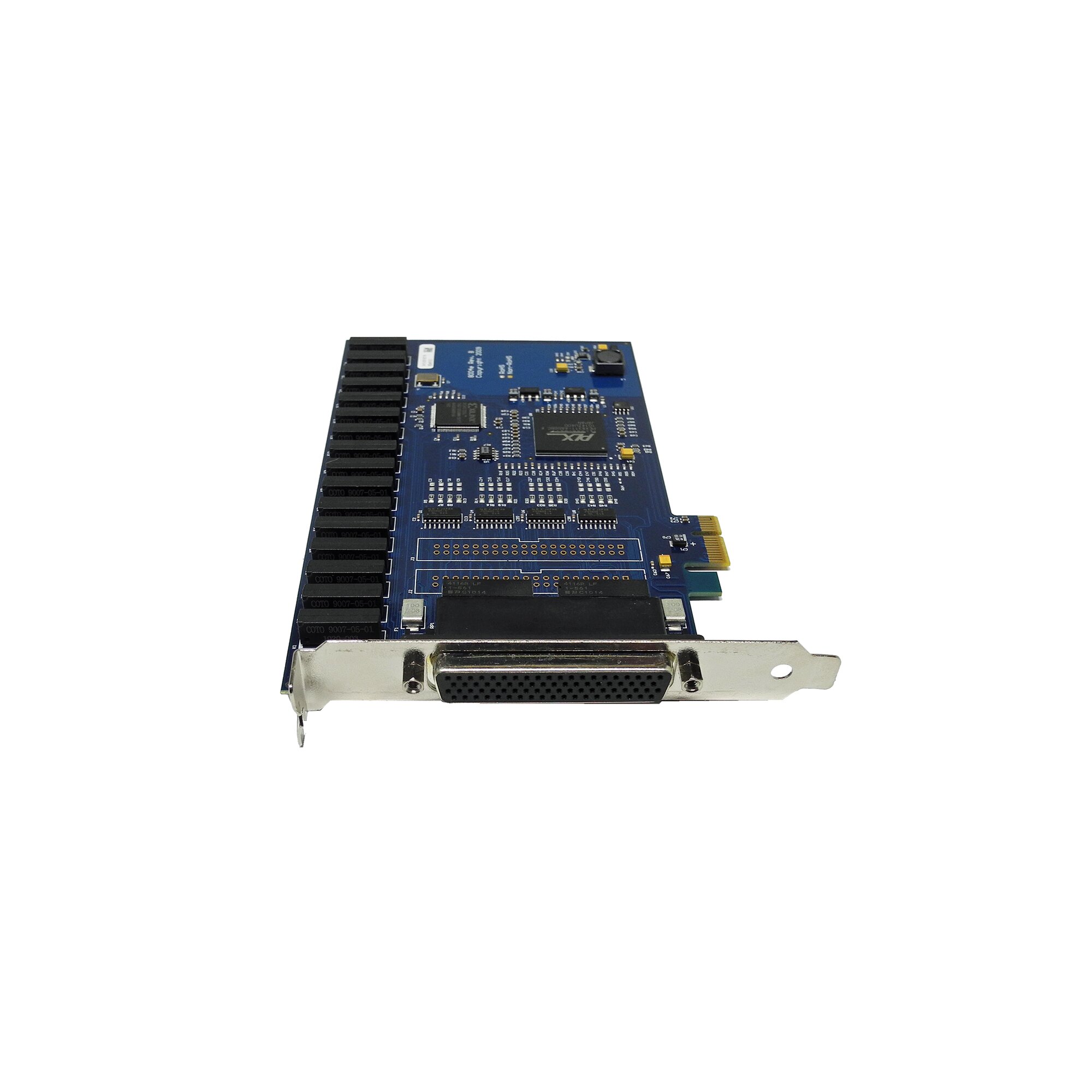 SEALEVEL 8004E-RoHS PCIE 16 Isolated Input/16 Reed Relay Output ...