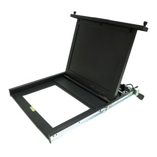 IBM 7316-TF3 17 Zoll Flat Panel KVM-Console no Keyboard 03N7012 03N6321 ...