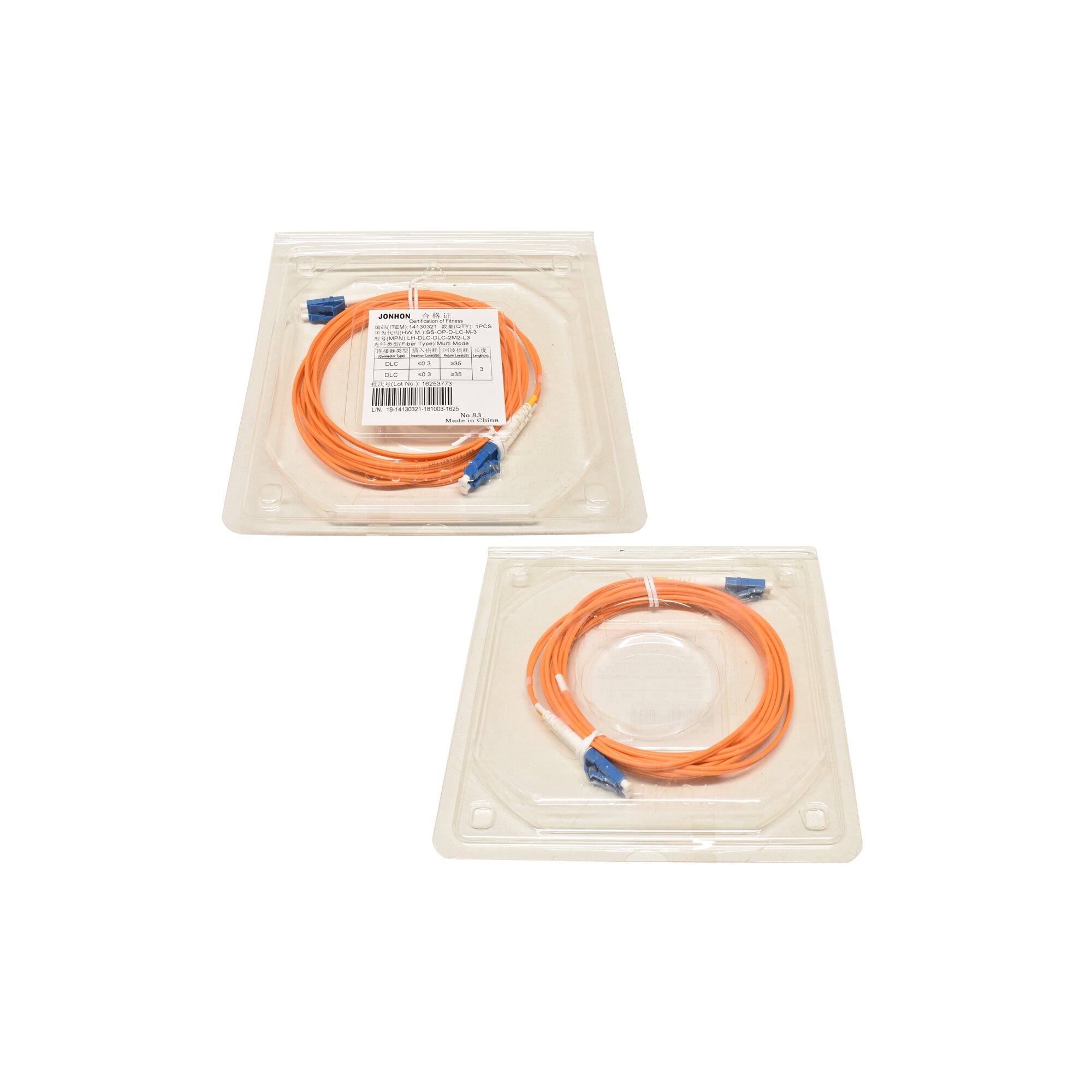 Huawei Jonhon DLC - DLC LH-DLC-DLC-2M2-L3 Multi Mode Fiber Optic Cable ...