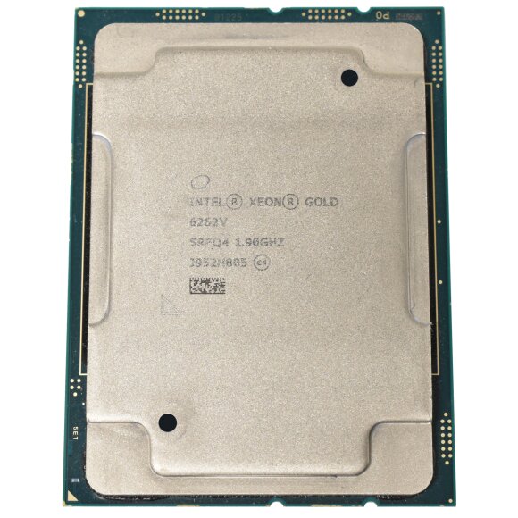 Intel Xeon Gold 6262V Processor 24-Core 33MB Cache 1,90GHz FCLGA3647 ...