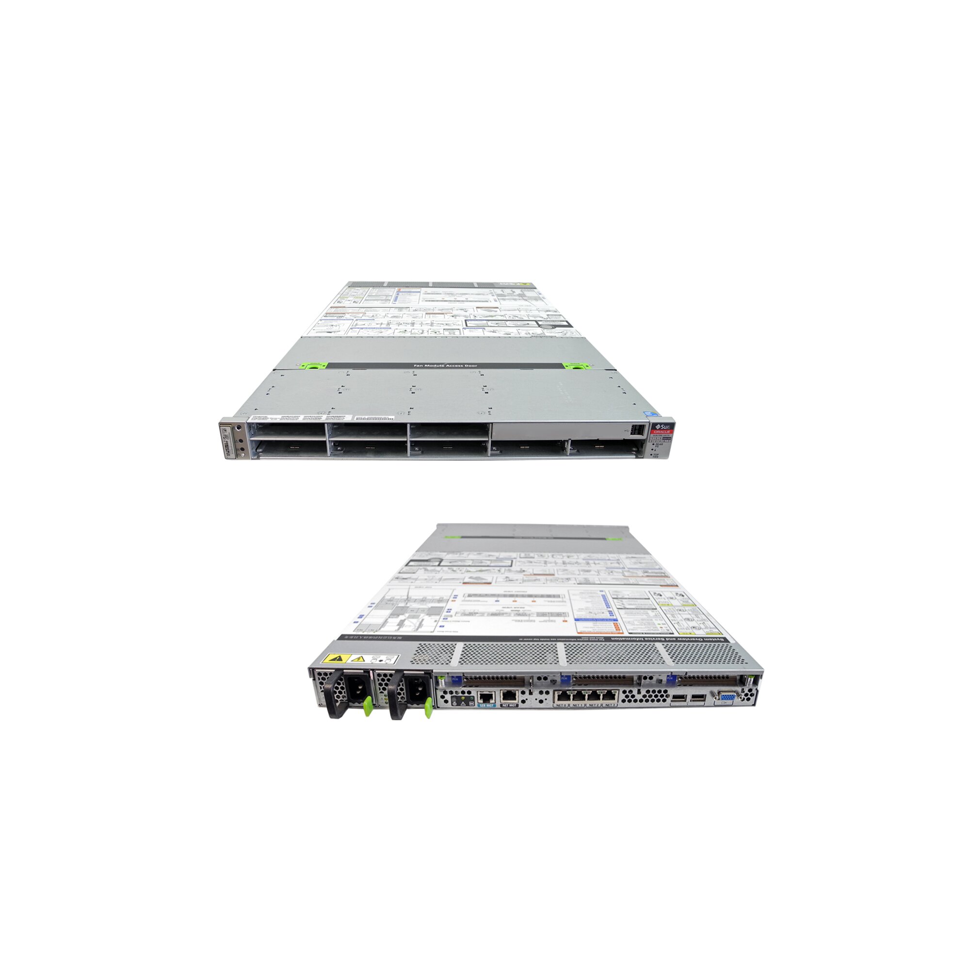 Sun Oracle Fire X4170 Rack Server 2x Intel Xeon X5675 QC CPU 3,06 GHz ...