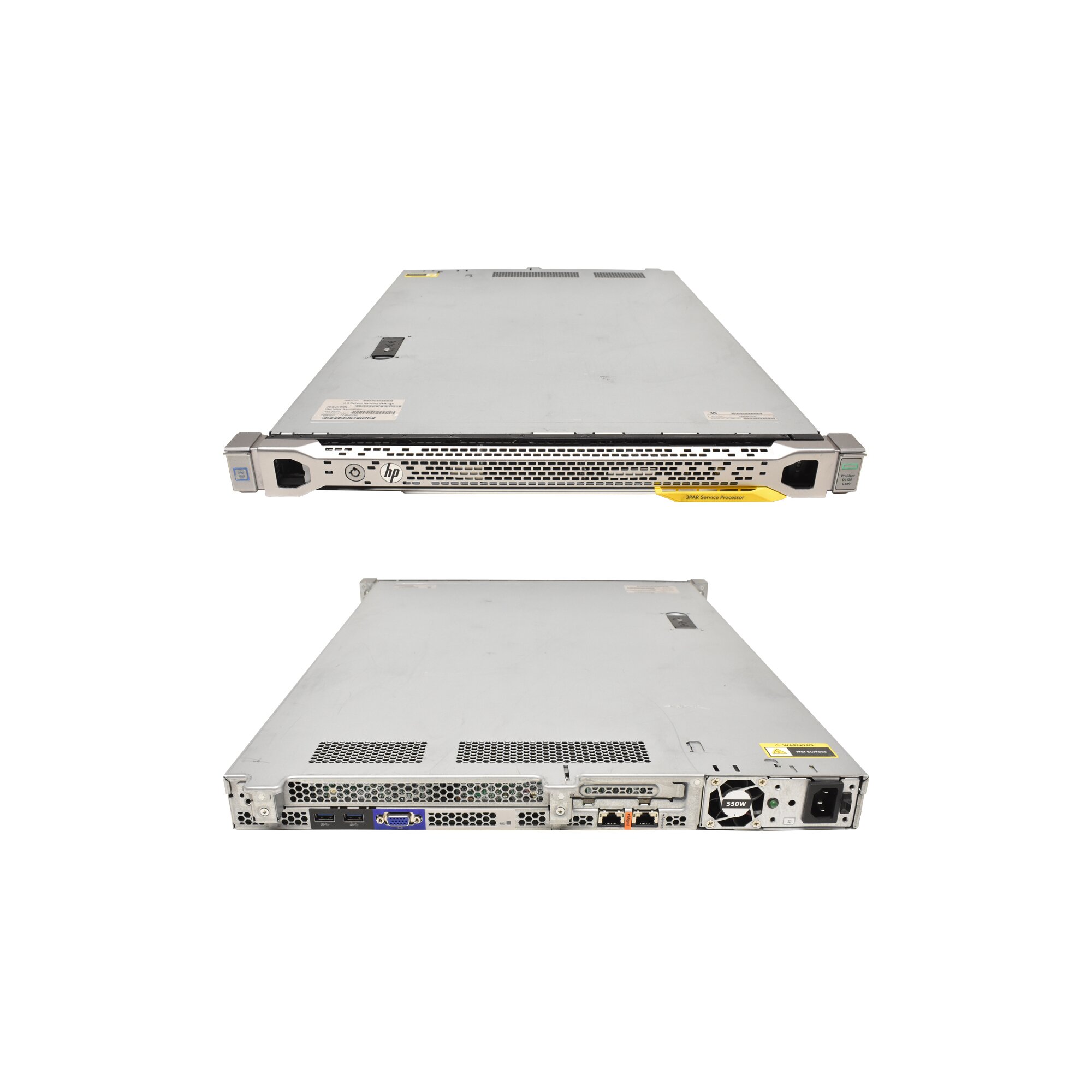 HP 3PAR SPS Service Processor ProLiant DL120 G9 StoreServ 7000 8000 ...
