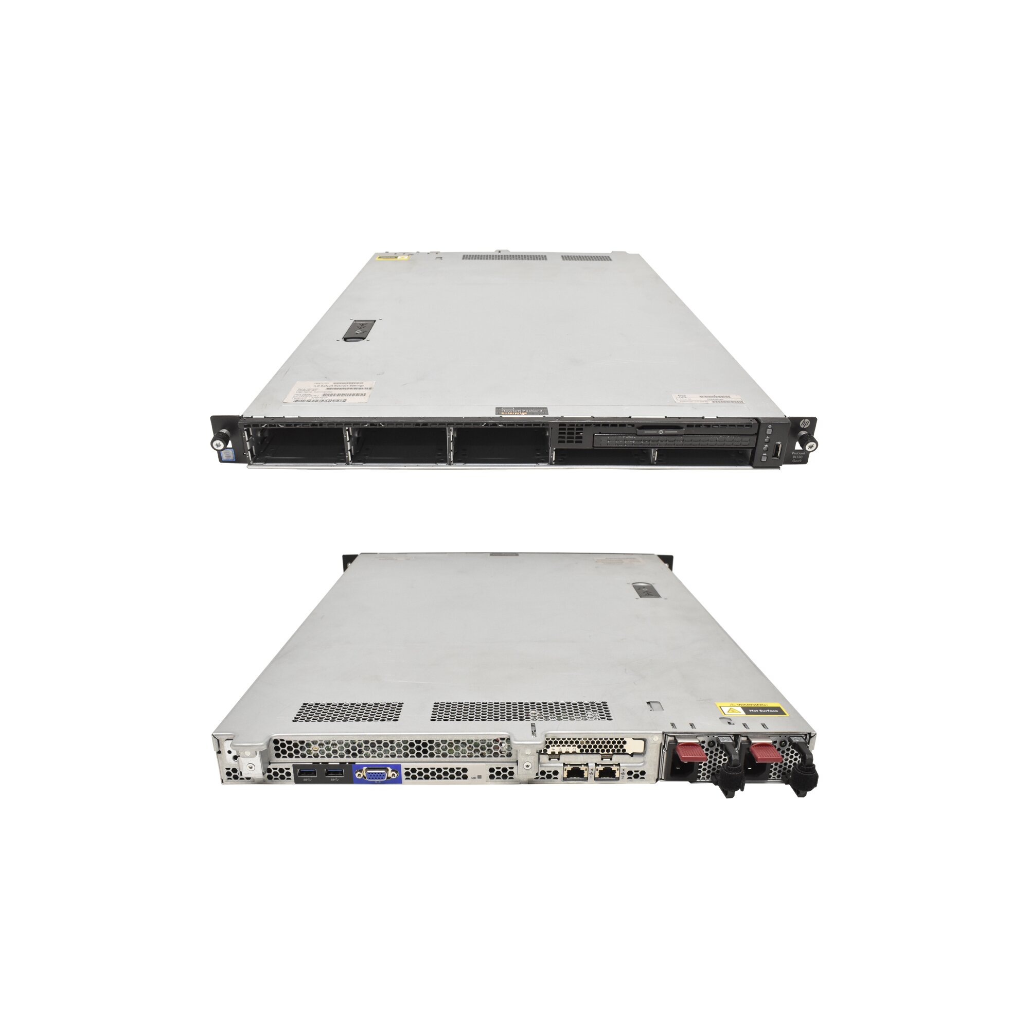 HP ProLiant DL120 G9 Gen9 2x E5-2623 v3 4C 3Ghz 32 GB RAM 8x SFF P440/4G no HDD
