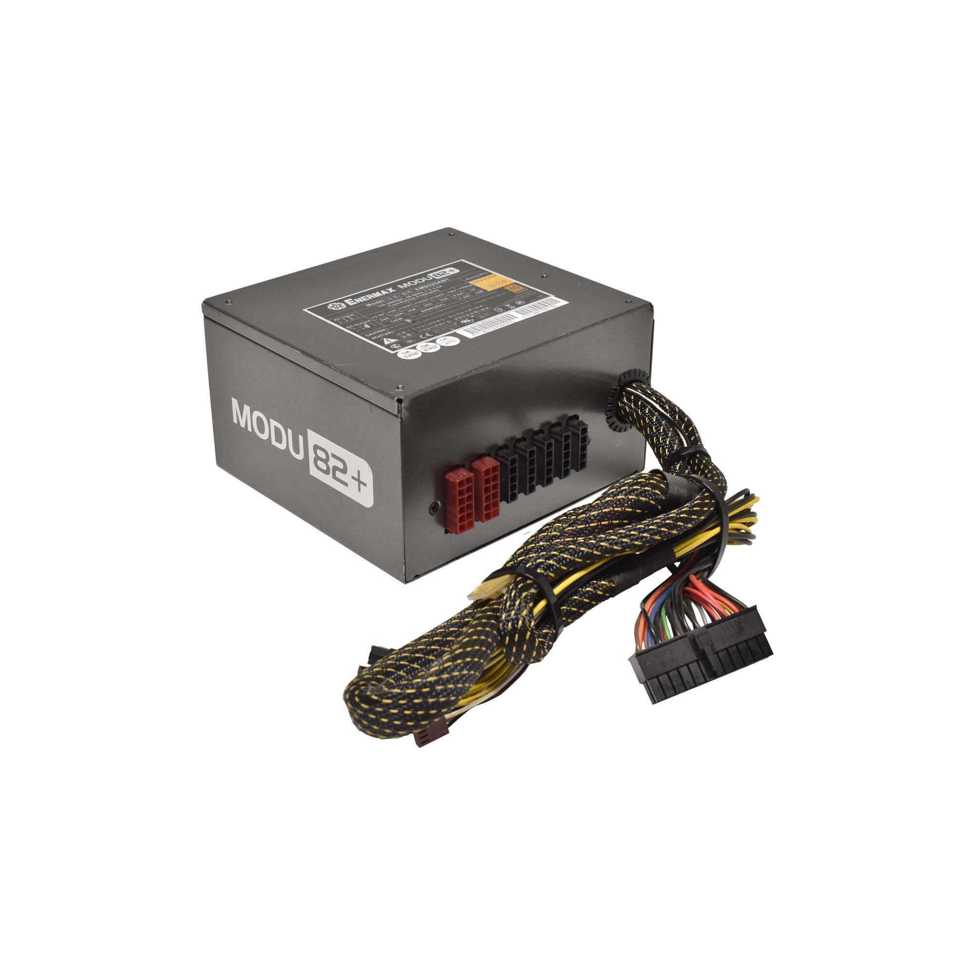 Enermax Modu 82+ EMD525AWT 525 Watt ATX Netzteil Kabel Management ...