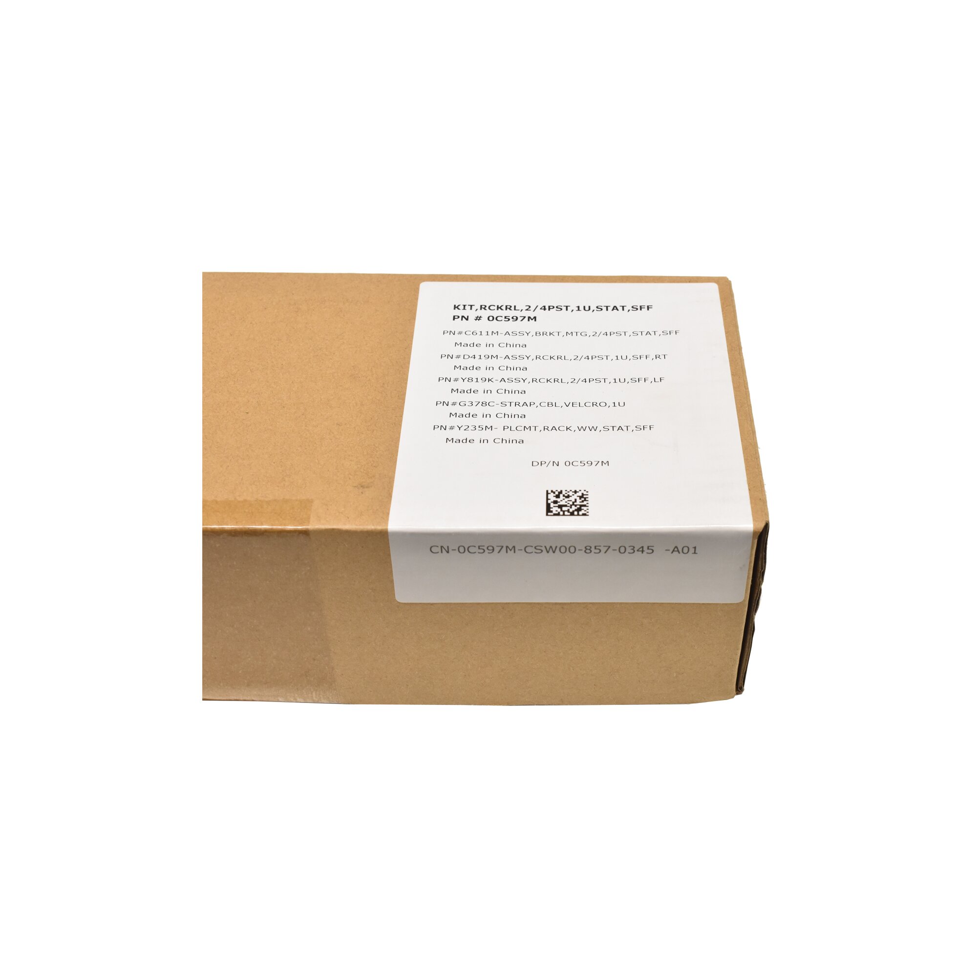 Rack Rail Kit Rackschienen Dell 0C597M für PowerEdge R210 R310 R410 ...