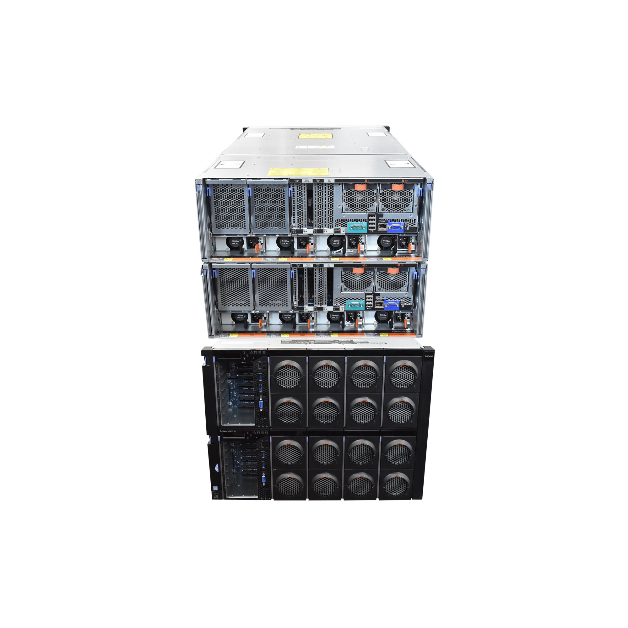 Lenovo X3950 X6 Server 8x Xeon E7-8880 V3 18-Core CPU 0GB RAM 16x SFF 2 ...