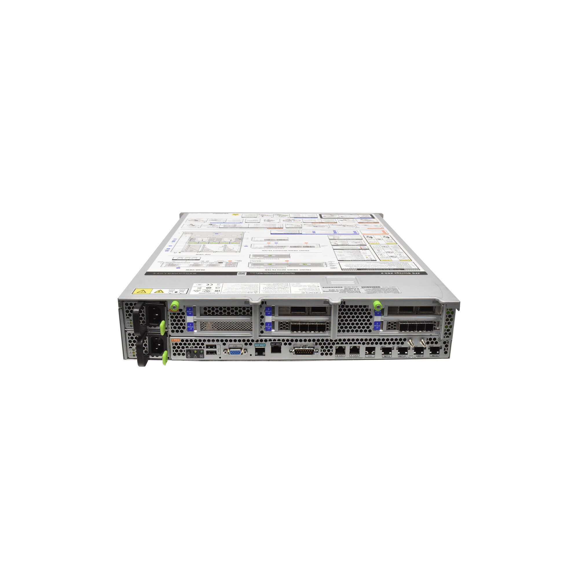 Oracle Sun Storage Server ZFS Storage ZS3-2 0GB 2xE5-2650 2x900GB HDD ...