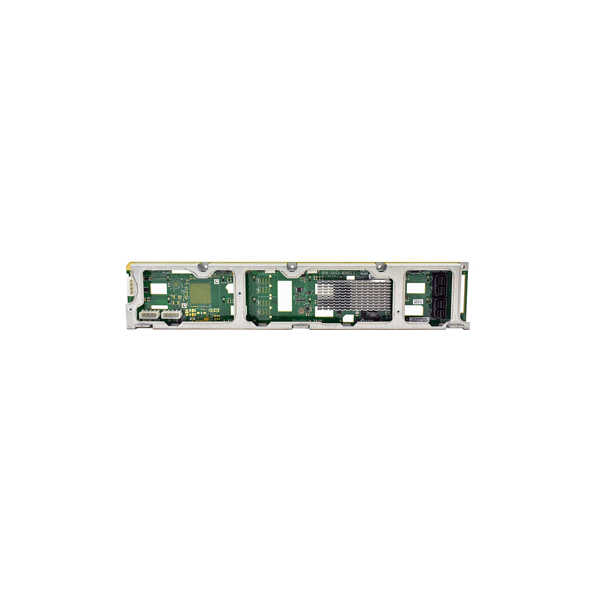 Supermicro Backplane BPN-SAS3-826EL1 12G für CSE-829U 12x3.5“ +2x SAS ...