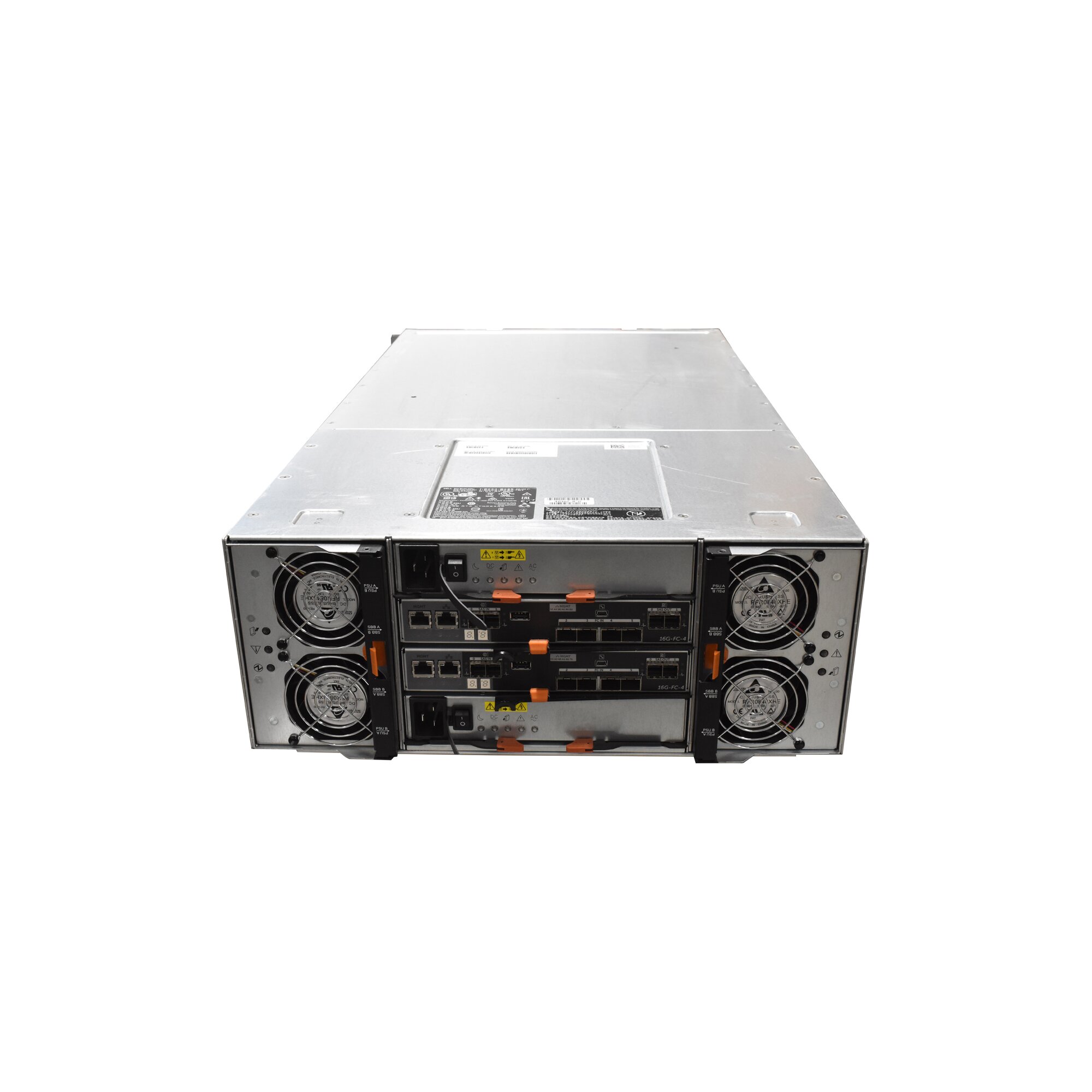 Dell PowerVault MD3860f 2x 16Gb FC Controller E02M 60x Bay LFF 2x 1750W ...