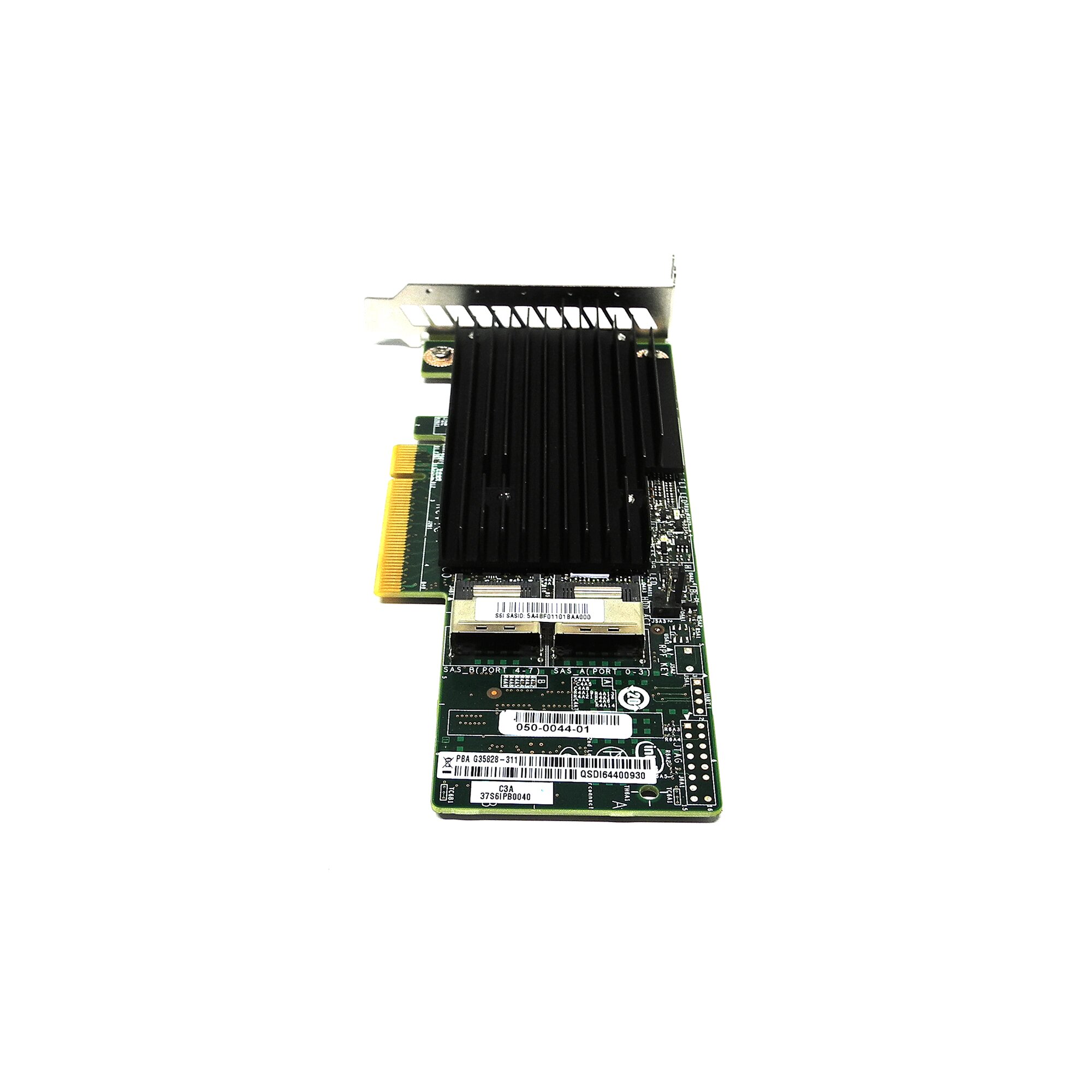 Intel RMS25KB080 G35828-311 8-Port PCIe x8 2.0 SAS RAID Controller LP ...