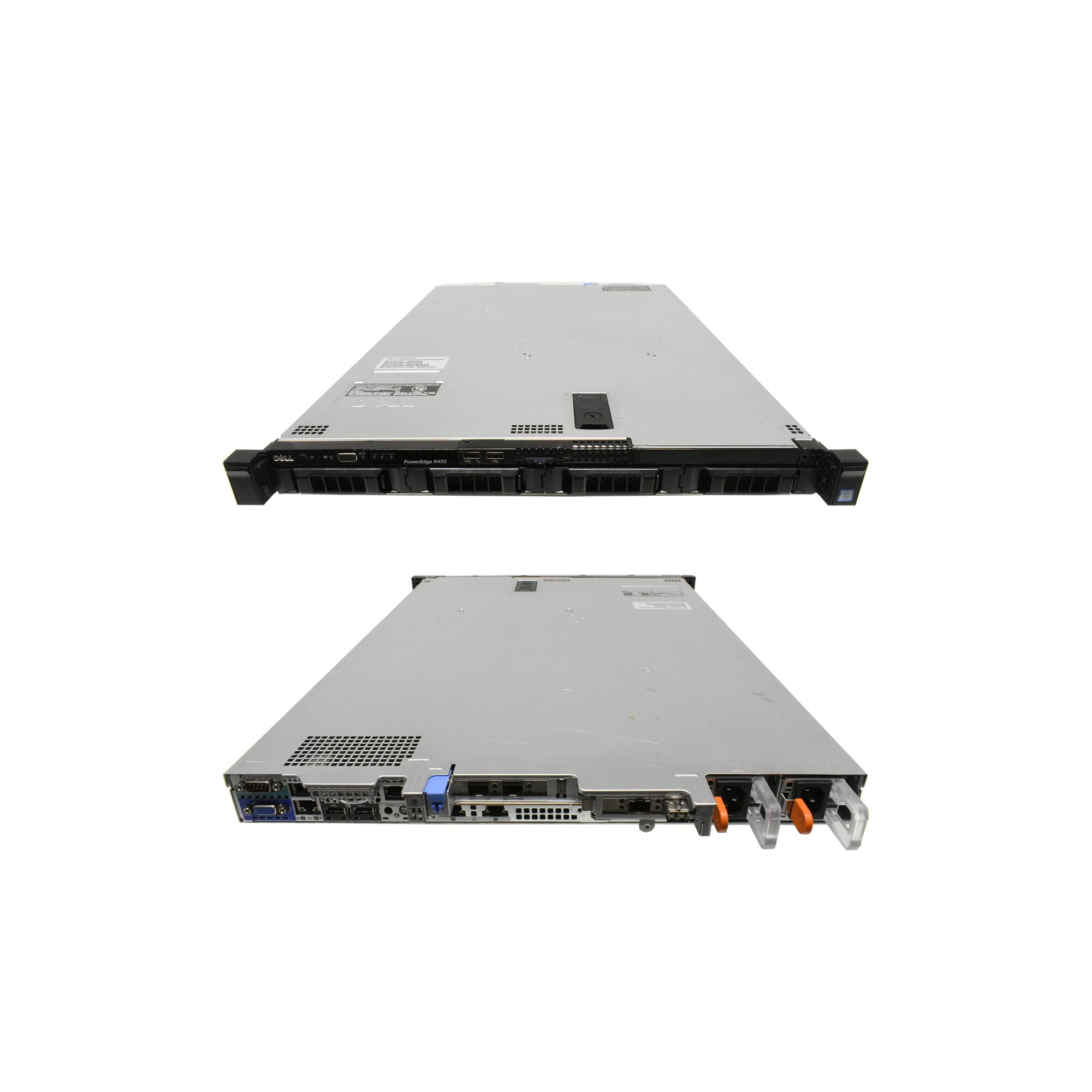 Dell PowerEdge R430 Server ohne CPU RAM DDR4 RAM 2x Kühler 4x LFF 3.5 ...