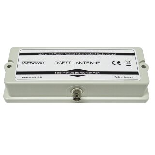 MEINBERG DCF77 Innenantenne AI01 im Kunststoffgehäuse mit RG58 ...