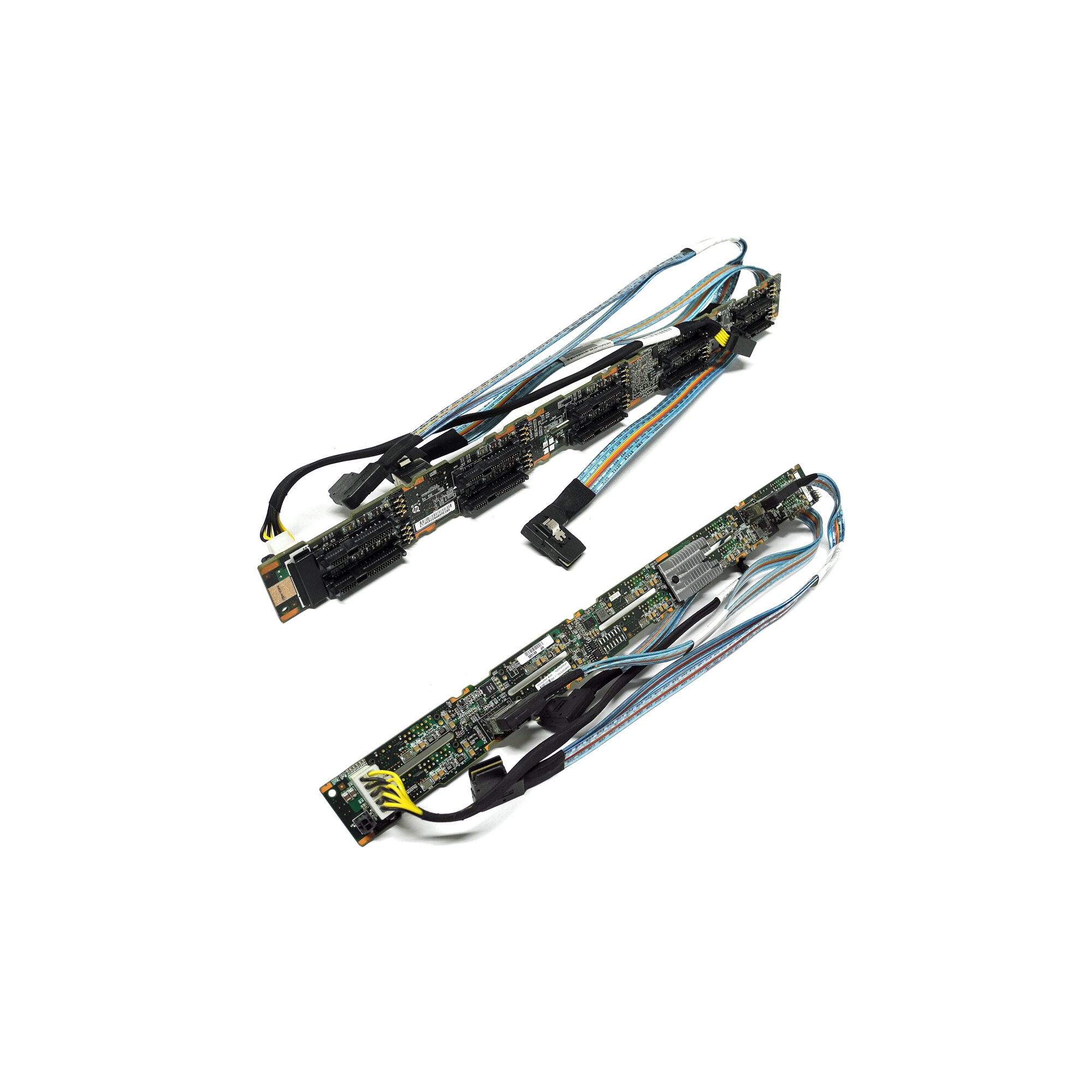 HP SAS-Backplane 10 x 2,5'' DL360p G8 692479-001 + 2x SAS Kabel ...
