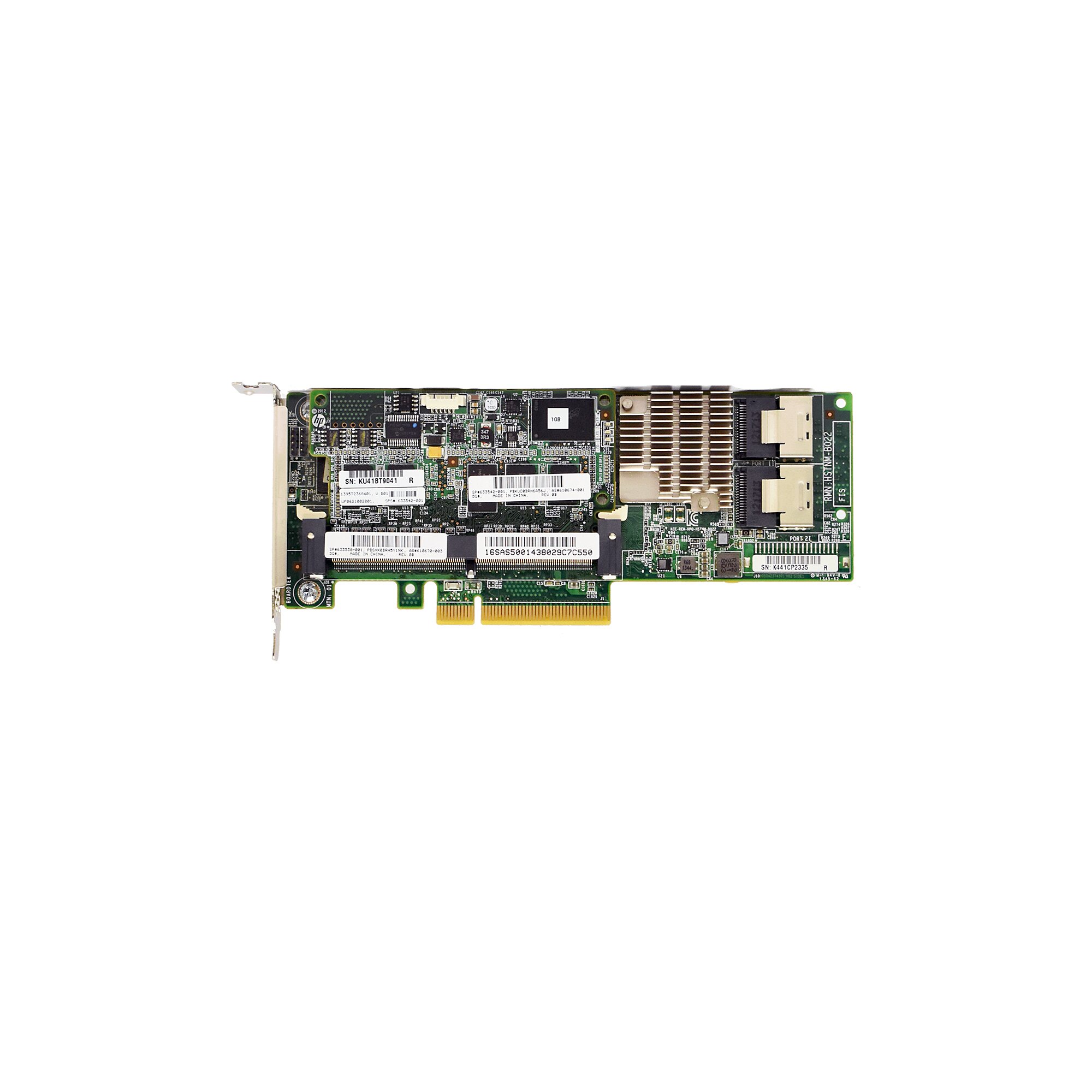 HP Smart Array P420 6Gb SAS RAID Controller 633538-001 1GB FBWC +2x SAS ...