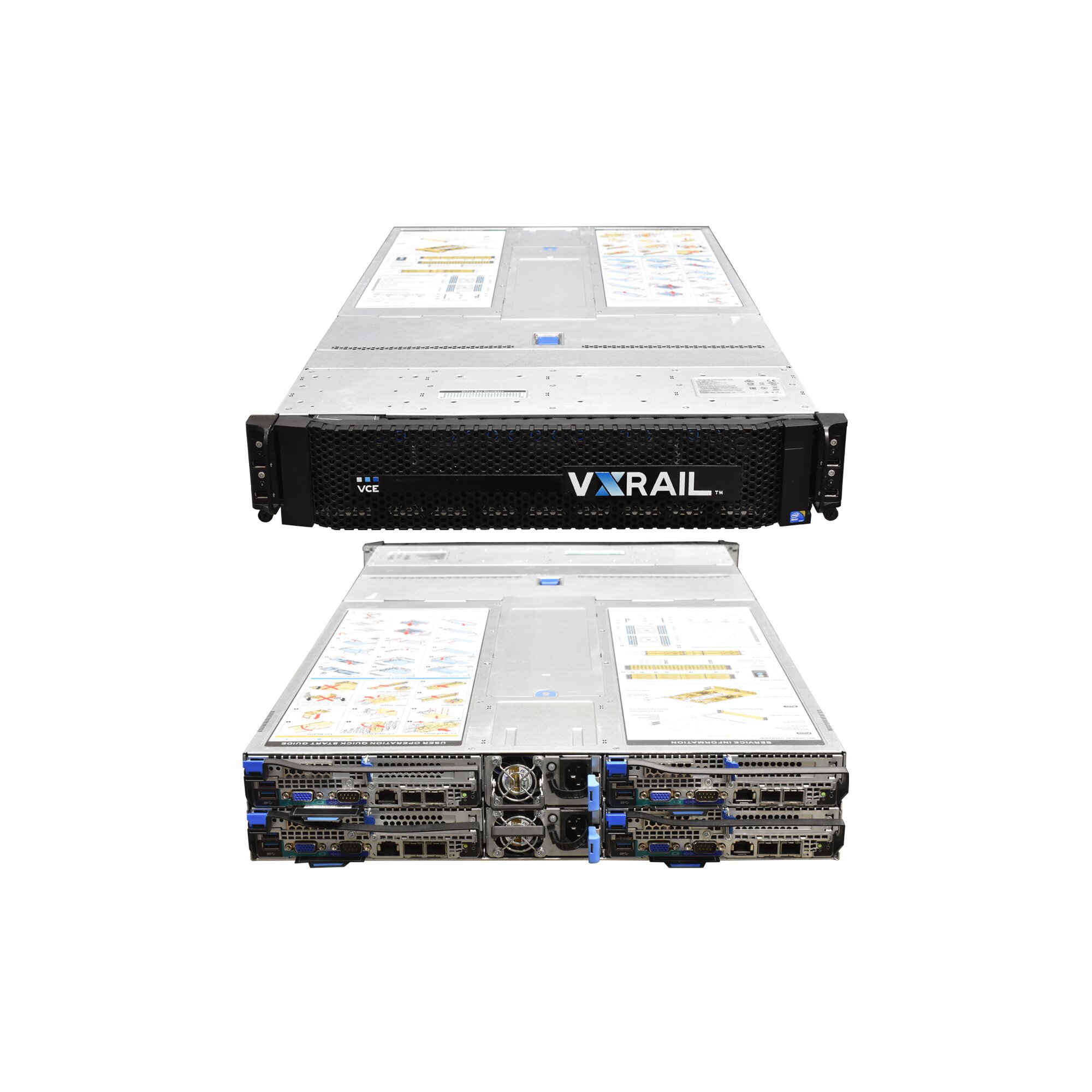 Quanta 4 Node Server T41S-2U 8x Xeon E5-2620 v3 2.4Ghz 1TB PC4 24x SFF ...