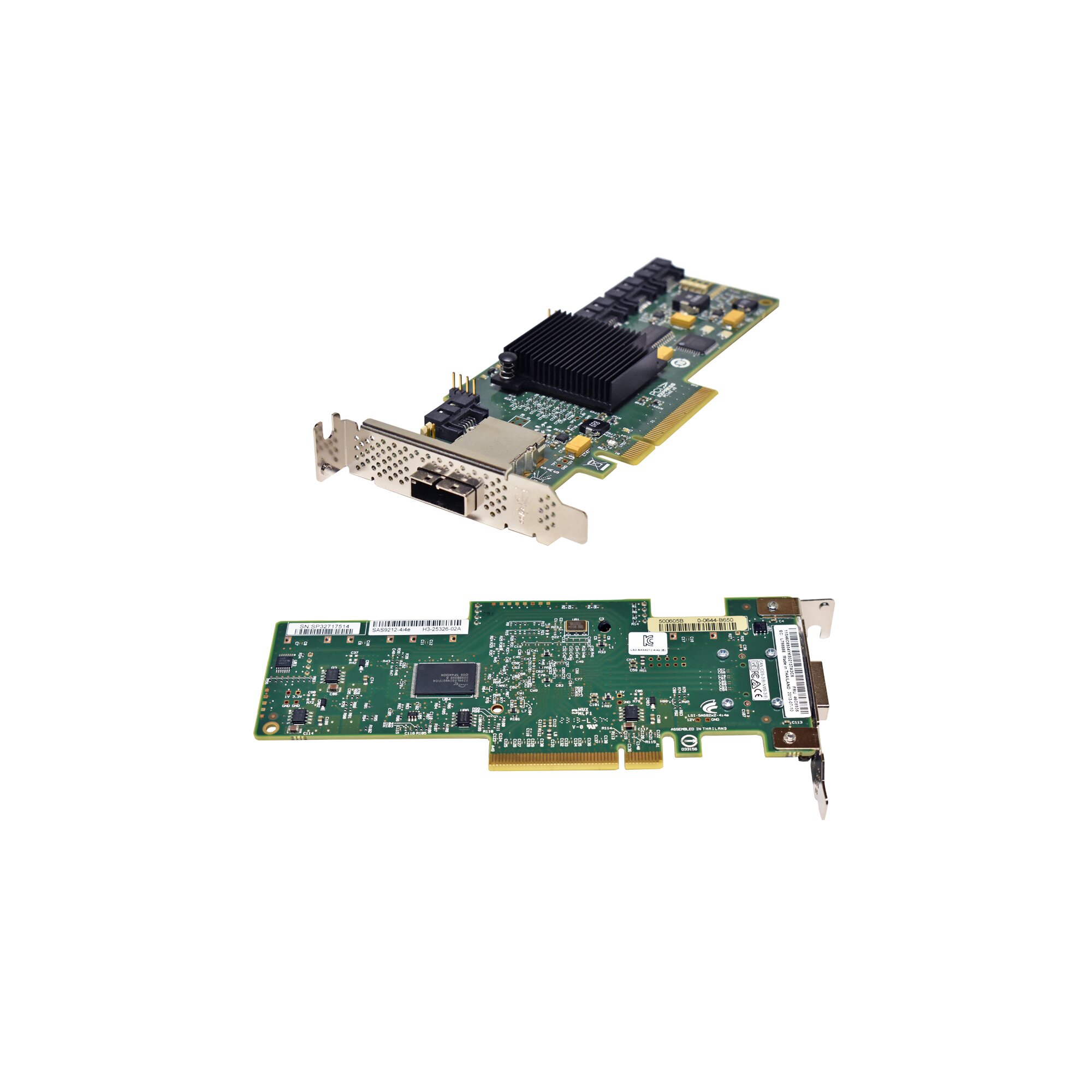 LSI IBM SAS9212-4i4e 6 Gb/s PCIe x8 SAS/SATA RAID Controller FRU ...