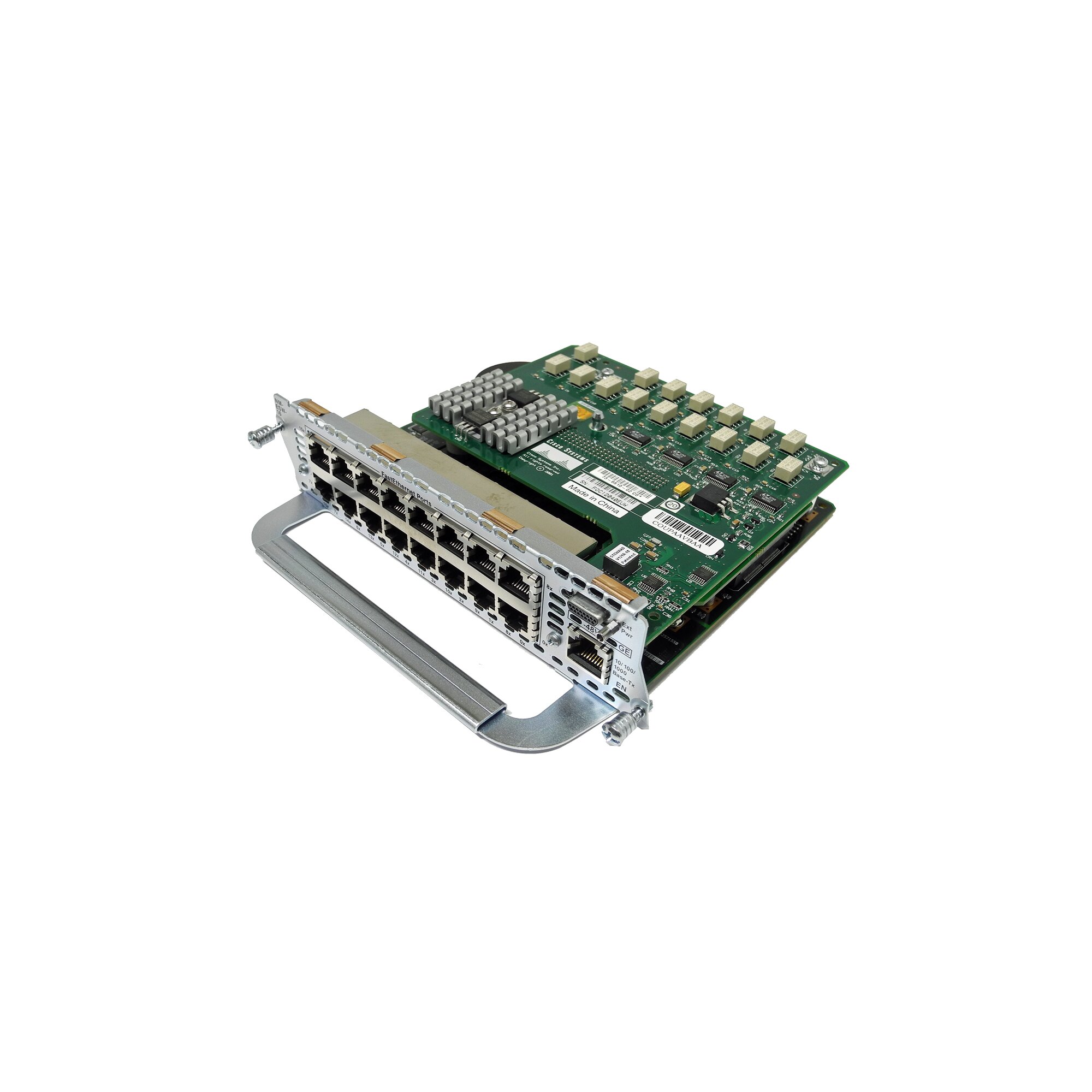 Cisco NM-ESW-16 16-Port Router Network Module for 2800 3800 Router ...