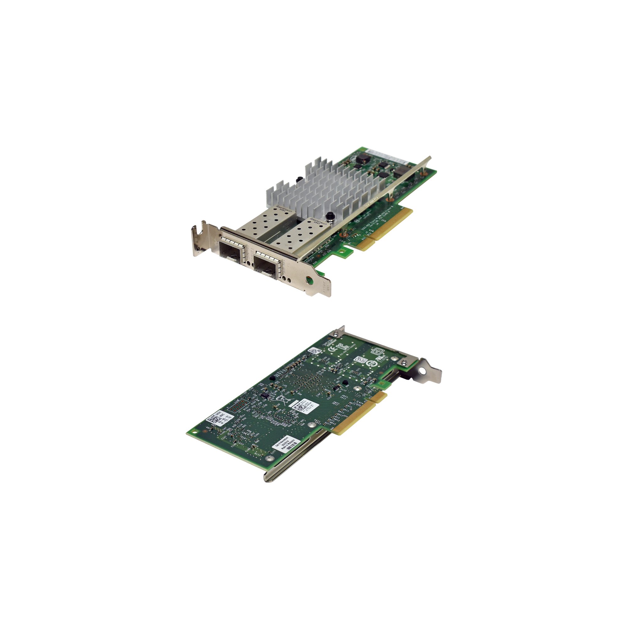 Dell Intel X520-DA2 Dual Port FC 10GbE SFP+ Netzwerkkarte 0942V6 LP ...