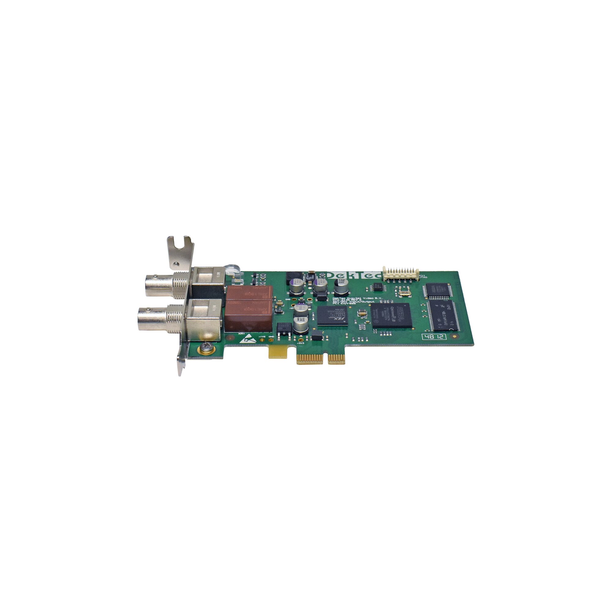 DekTec DTA-2145 ASI/SD-SDI input output with relay bypass for PCIe LP ...