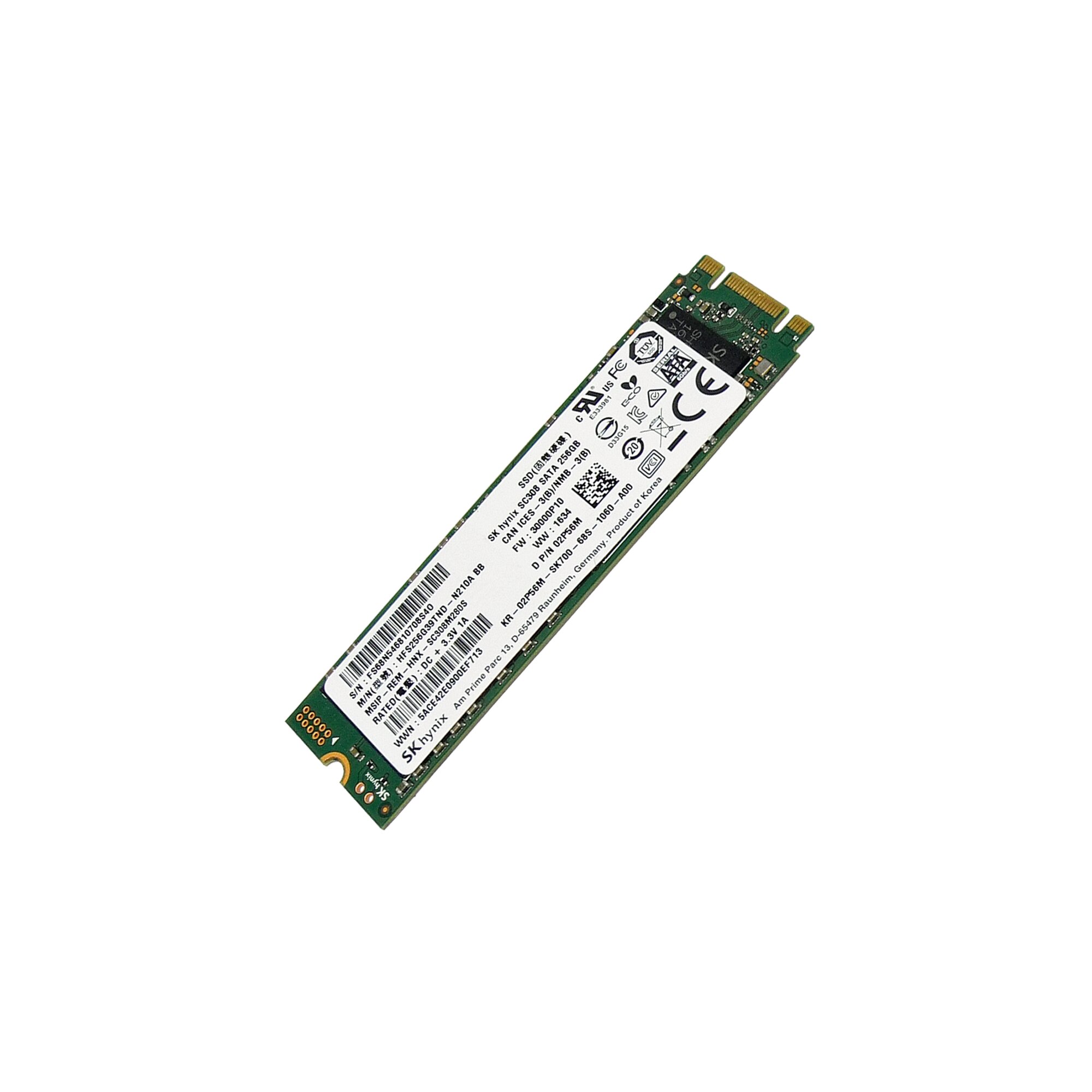 Dell SK hynix SC308M280S Solid State Drive (SSD) 256 GB M.2 2280 SATA ...