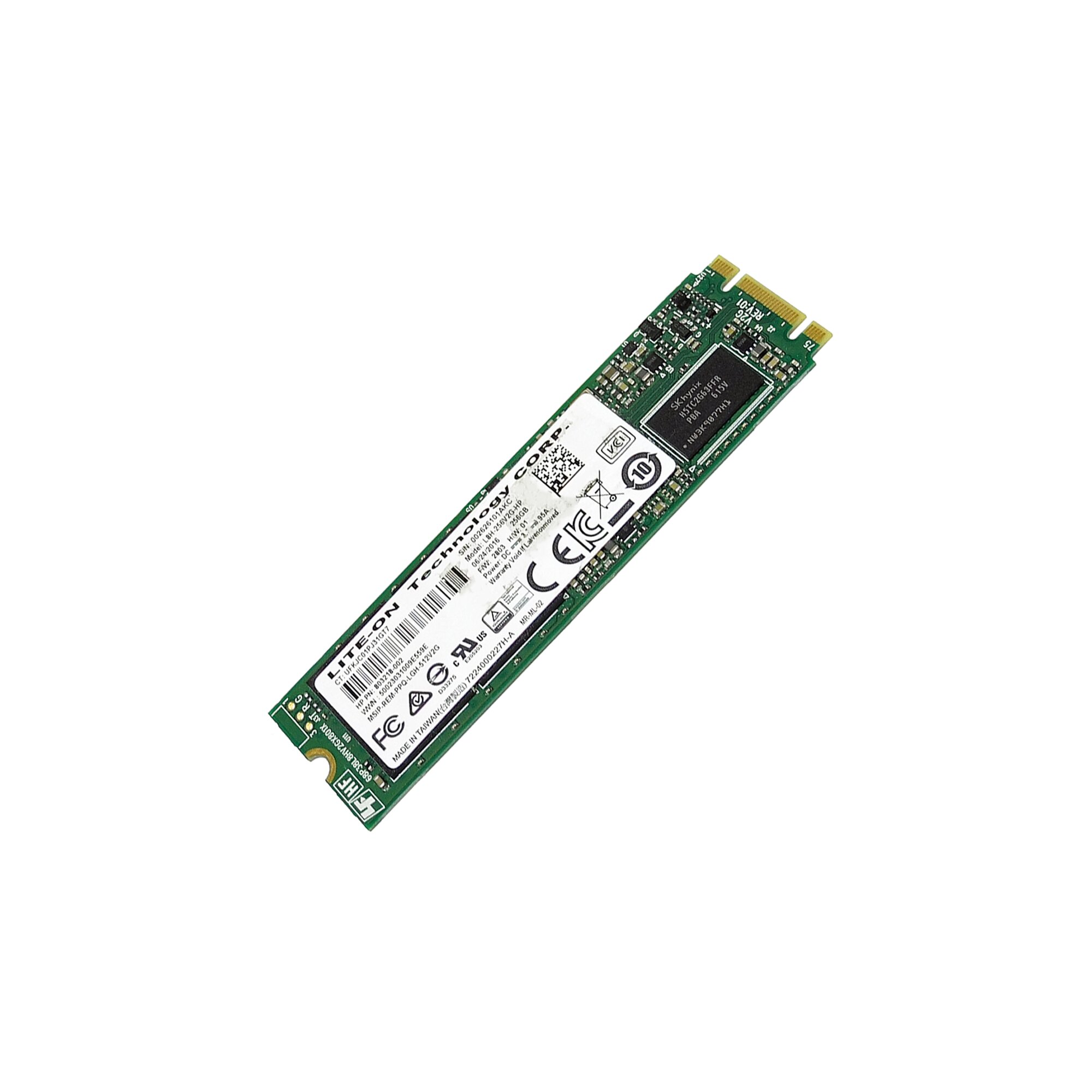 HP Lite-On L8H-256V2G-HP Solid State Drive (SSD) 256 GB M.2 2280 SATA ...