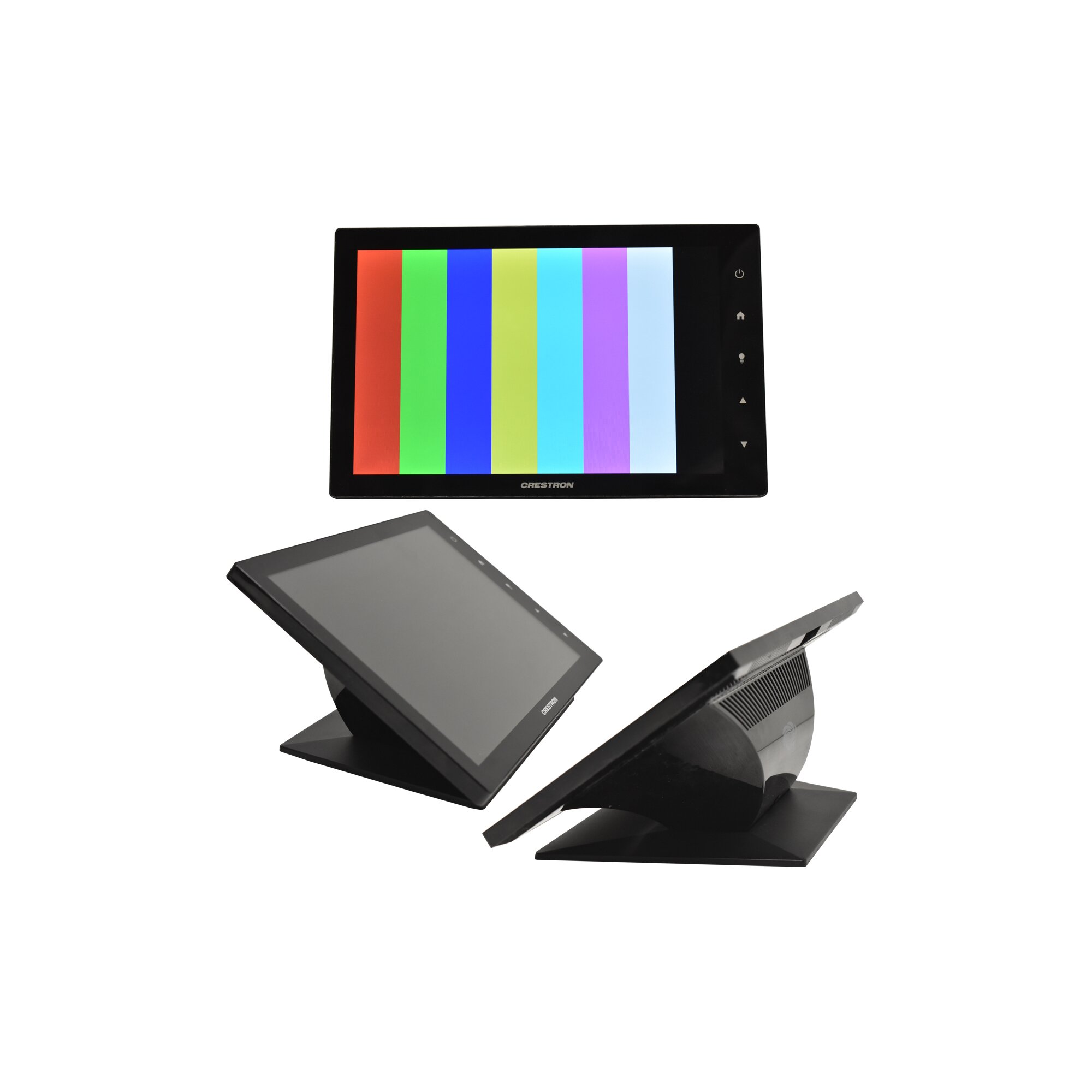 Crestron TSW-1052-B-S 10.1 Zoll touch Screen PoE + 1x Table top Kit TSW ...