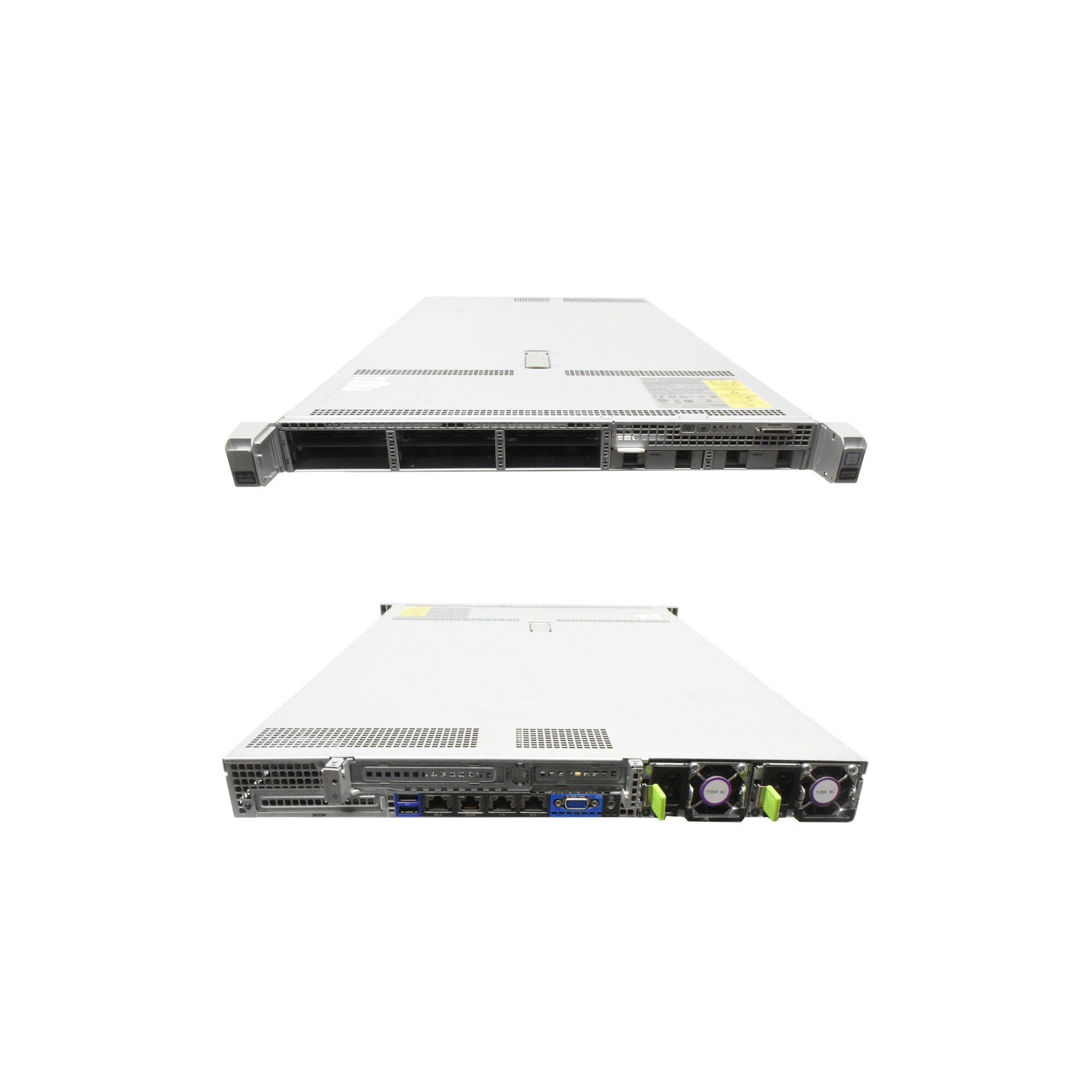 CISCO UCS C220 M4 RackServer E5-2680 V4 14-C CPU 2,40GHz 128GB RAM 8x ...