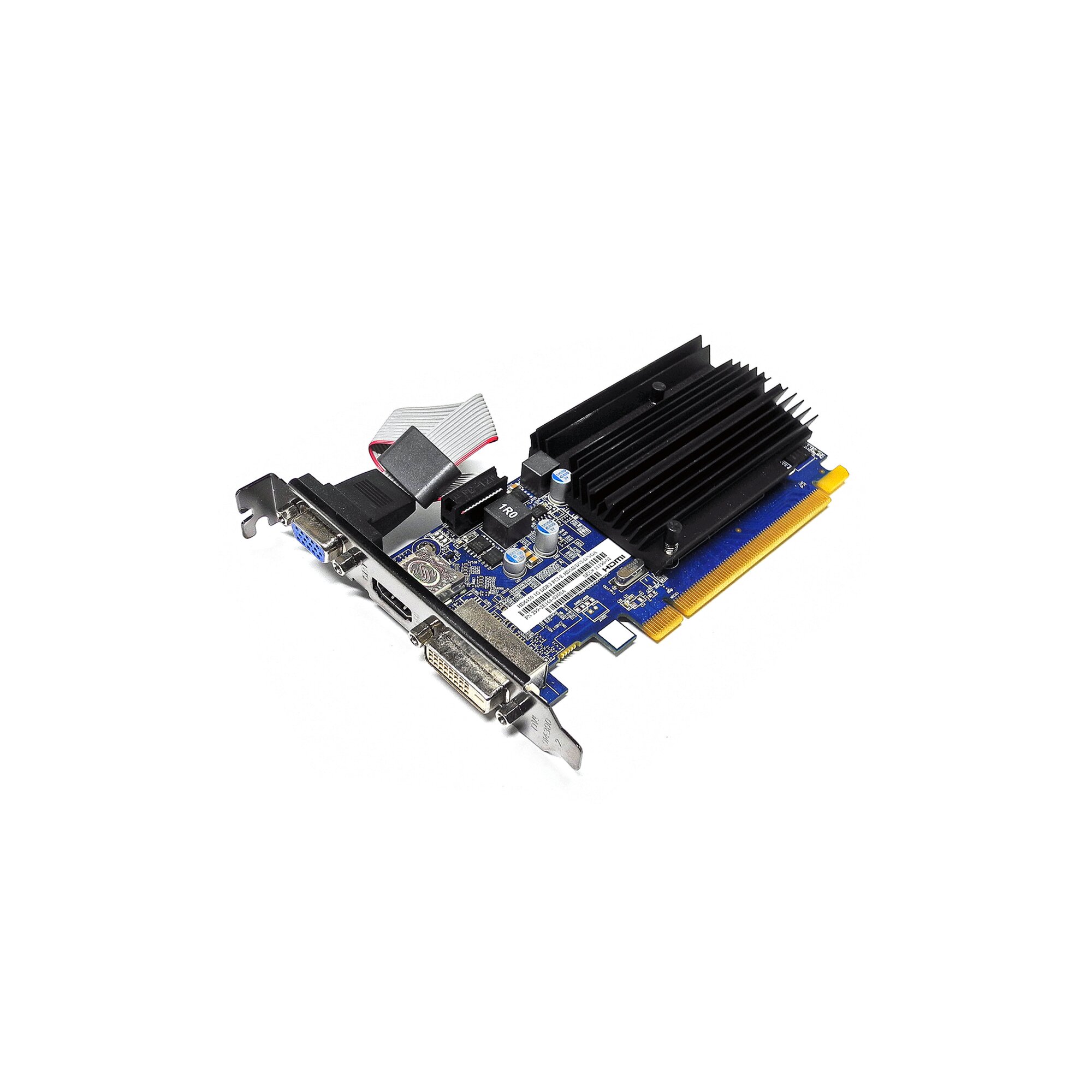 Sapphire Radeon HD6450 Grafikkarte 1GB SDRAM GDDR3 625 MHz PCIe 2.1 x16 ...