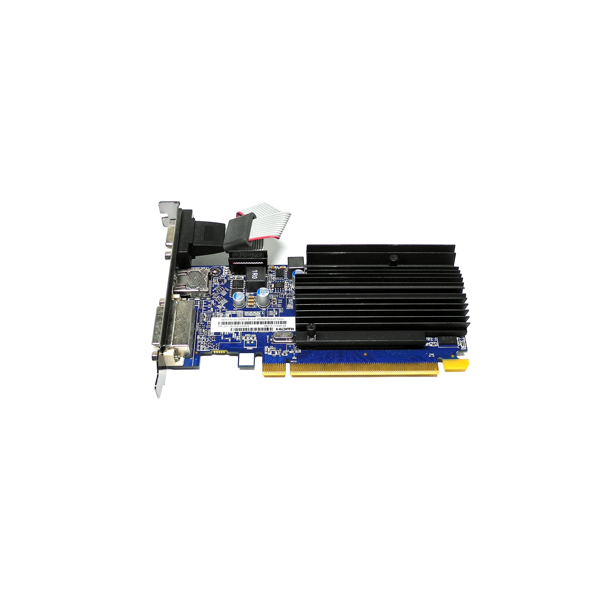 Sapphire Radeon HD6450 Grafikkarte 1GB SDRAM GDDR3 625 MHz PCIe 2.1 x16 ...