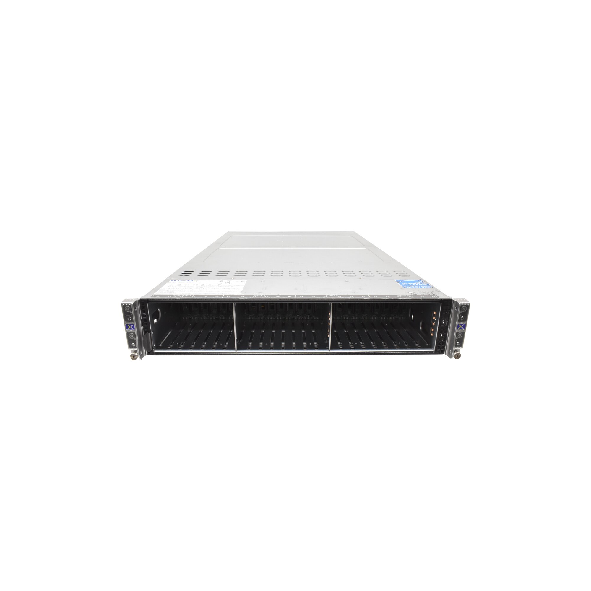 Nutanix 4 Node Server NXS2U4NS24G600 no Node 2x PSU 2090W CSE-217B 24x ...