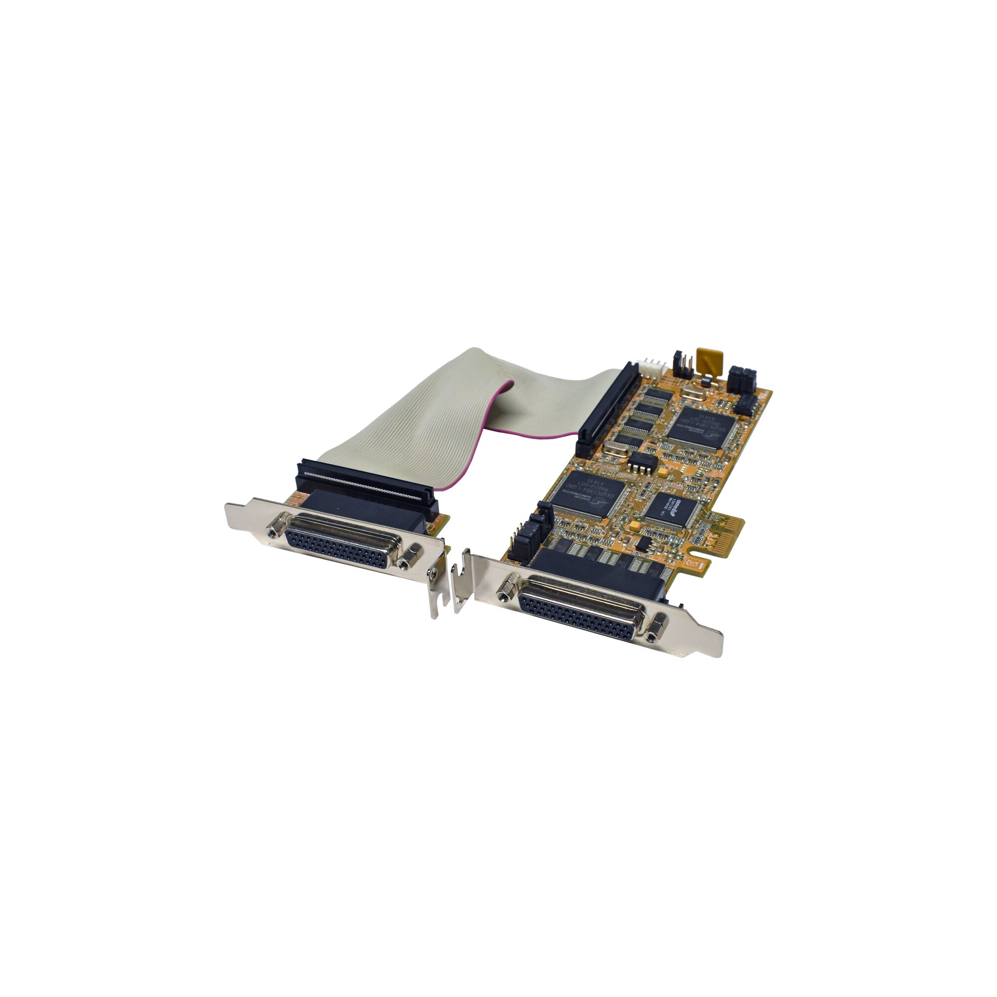 StarTech PEX8S950LP 8-Port PCIe RS232 Serial Adapter Card, Serial DB9 ...