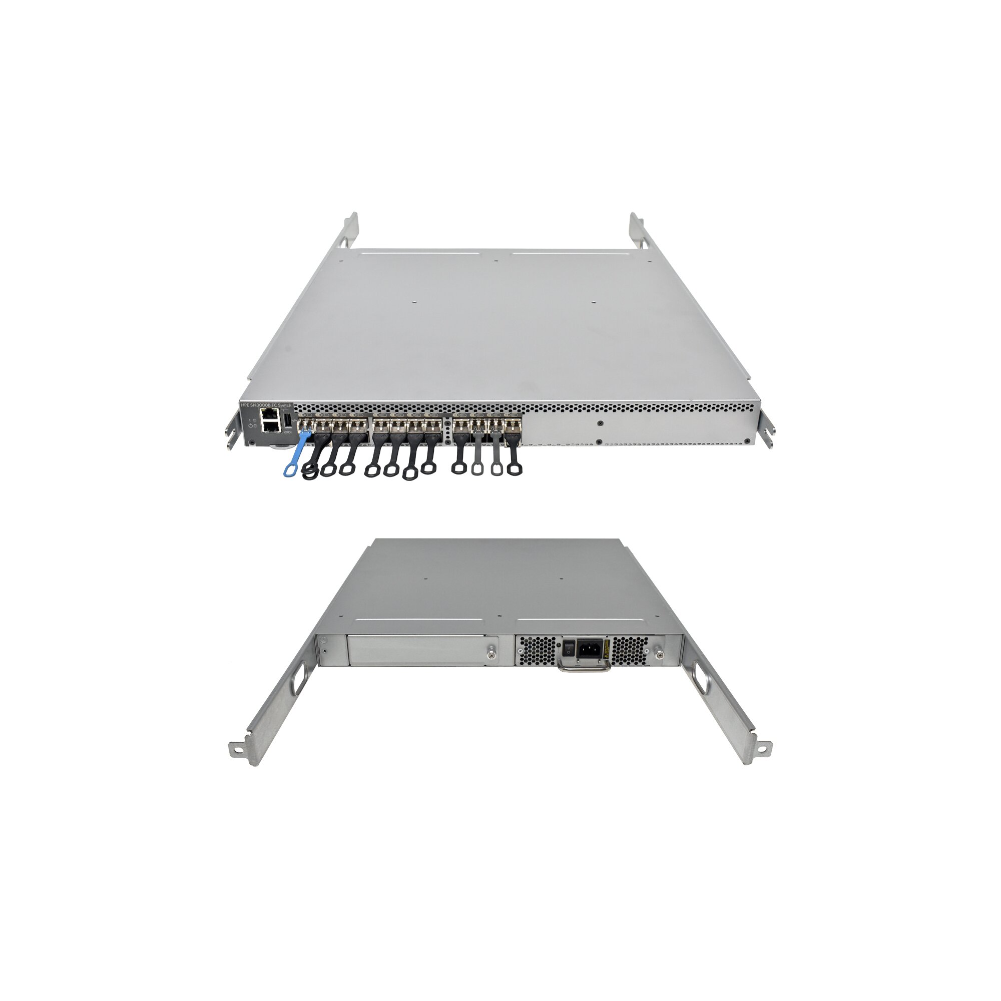 HP SN3000B 16 GB Switch HPE SN3000B 24/12 FC QW937A + 14 GBICs 12 akt ...