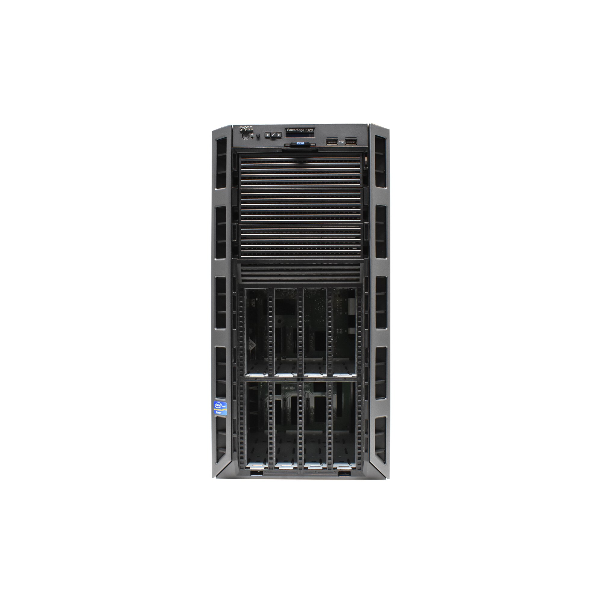 Dell PowerEdge T320 Tower Barebone no CPU 1x Kühler no RAM PERC H710 ...