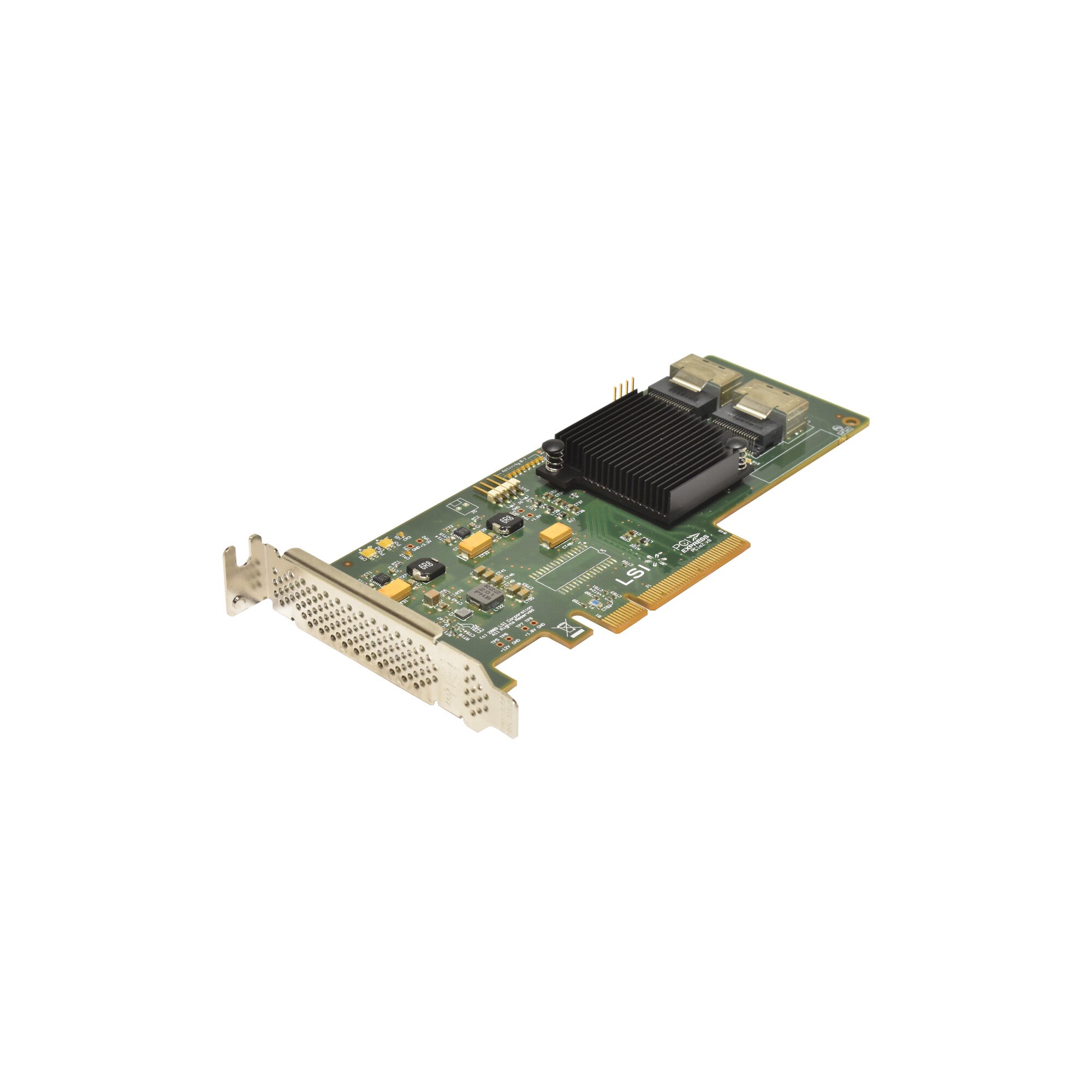 IBM LSI SAS9201-8i 6 Gbps SAS / SATA Controller H3-25268-00 PCIe x8 LP ...