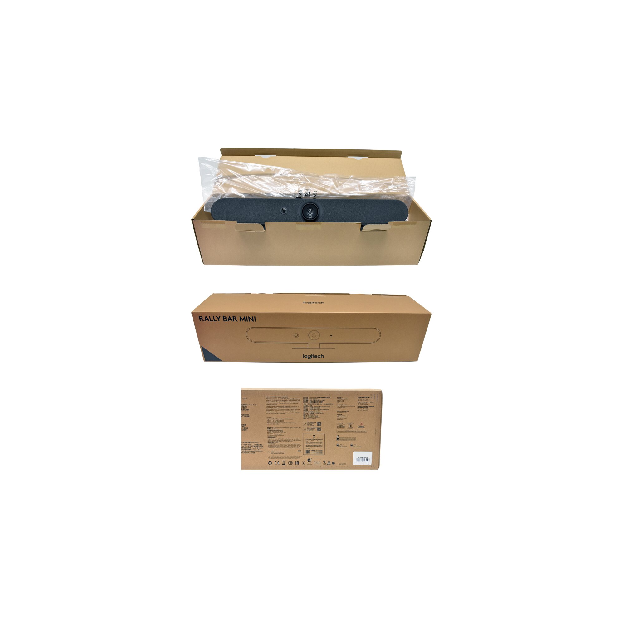 Logitech Rally Bar Mini 4K all-in-one video bar 960-001340 schwarz ...