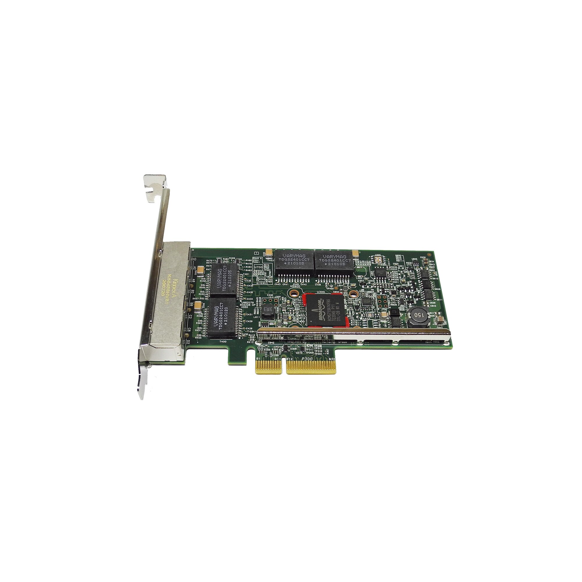 DELL Broadcom 5719 4-Port PCIe x4 Gbit Ethernet Netzwerk Adapter 0HY7RM ...