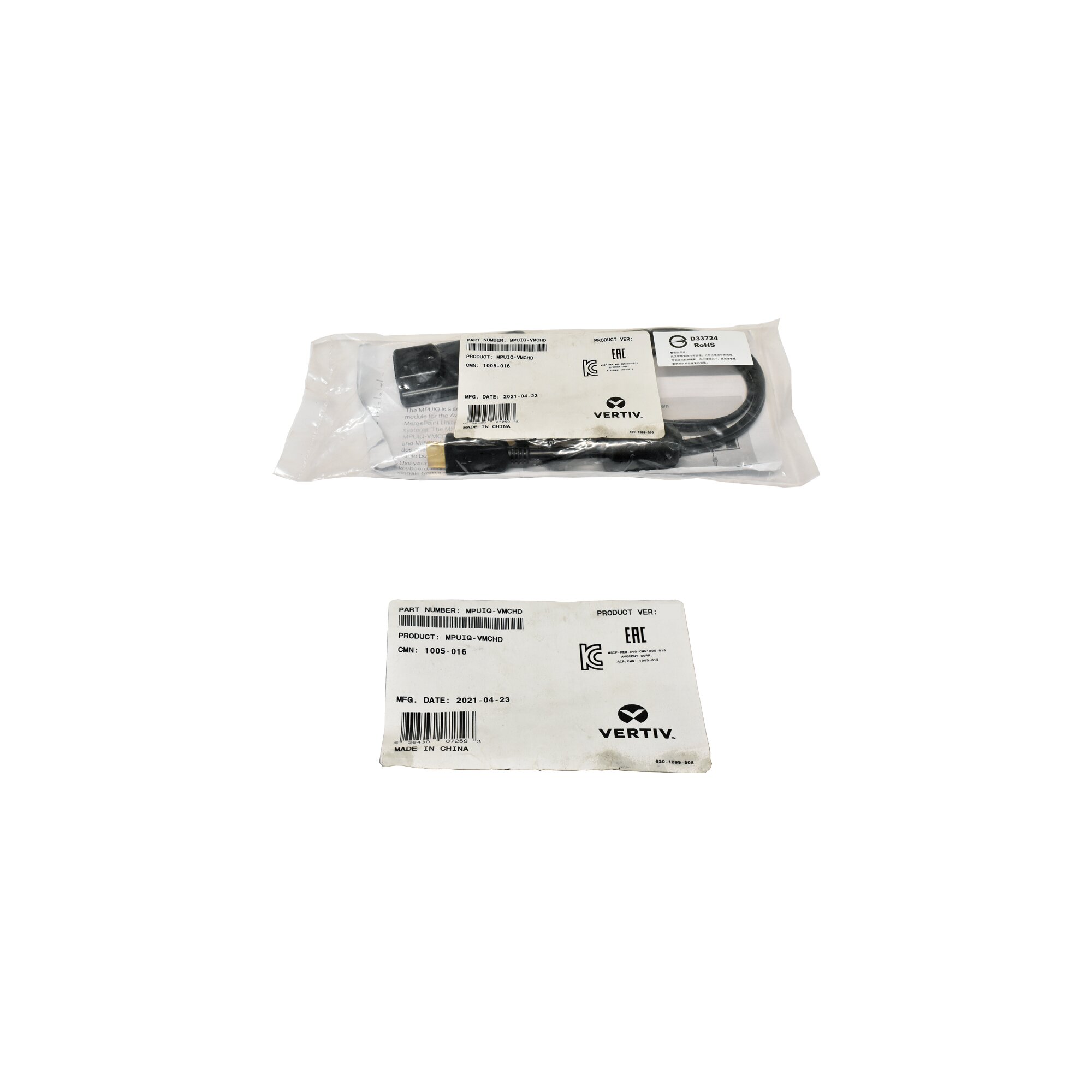 Vertiv MPUIQ-VMCHD Server Interface Module for Avocent MergePoint Unity ...