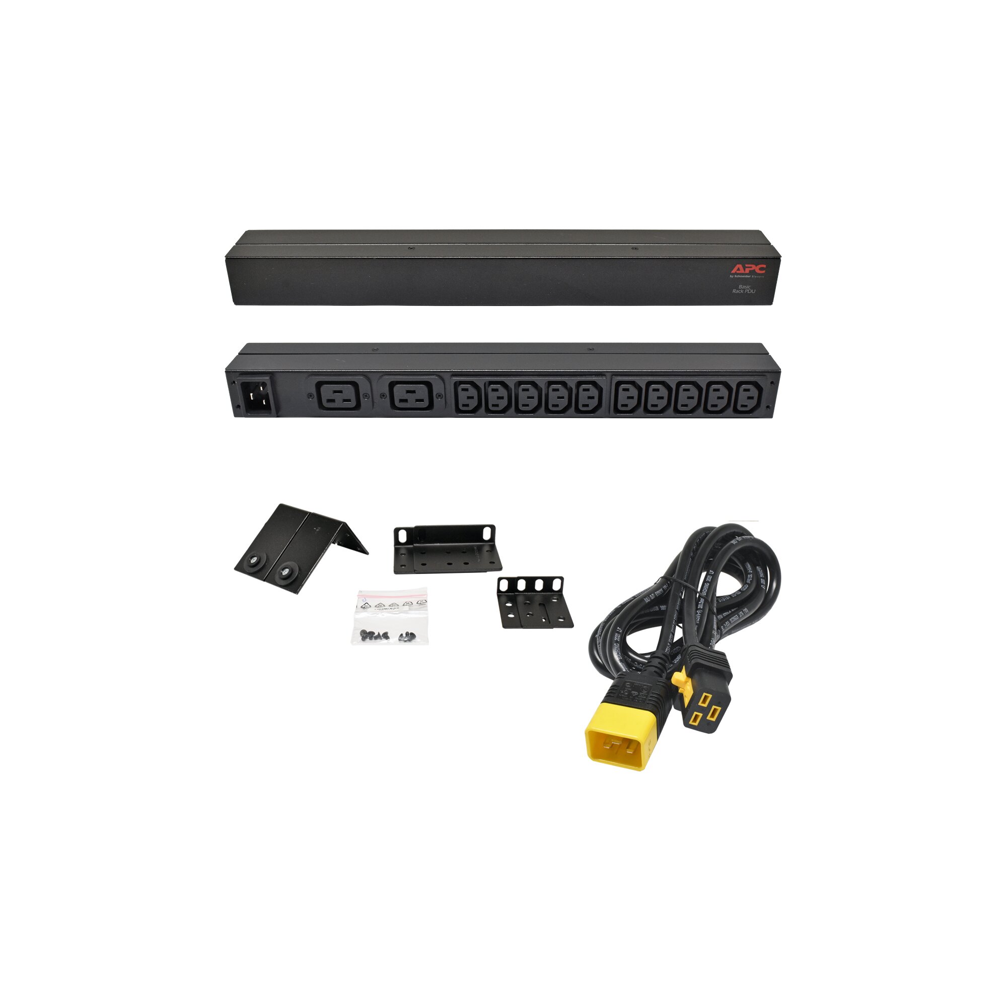 APC Basic Rack PDU AP9559 + Montage Kit und Kabel - Piospartslap APC Basic Rack PDU AP9559 + Montage Kit und Kabel - Piospartslap