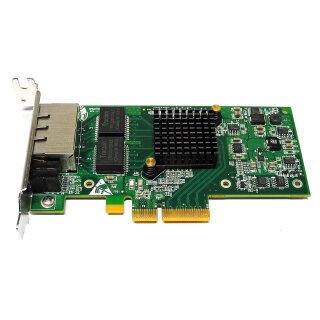 Silicom PE2G2I35 Dual-Port PCI-Express x4 Gigabit Ethernet Server Adapter LP - Piospartslap