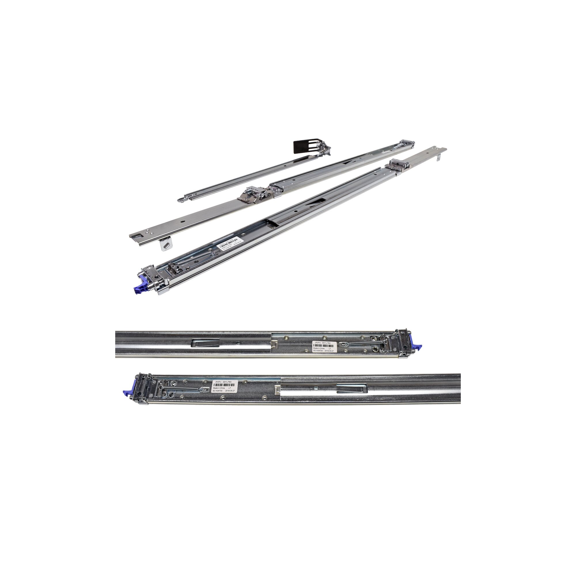 IBM Rack Rail Kit Rackschienen 00YL763 00YL764 2336-4619-YE für X3560 ...